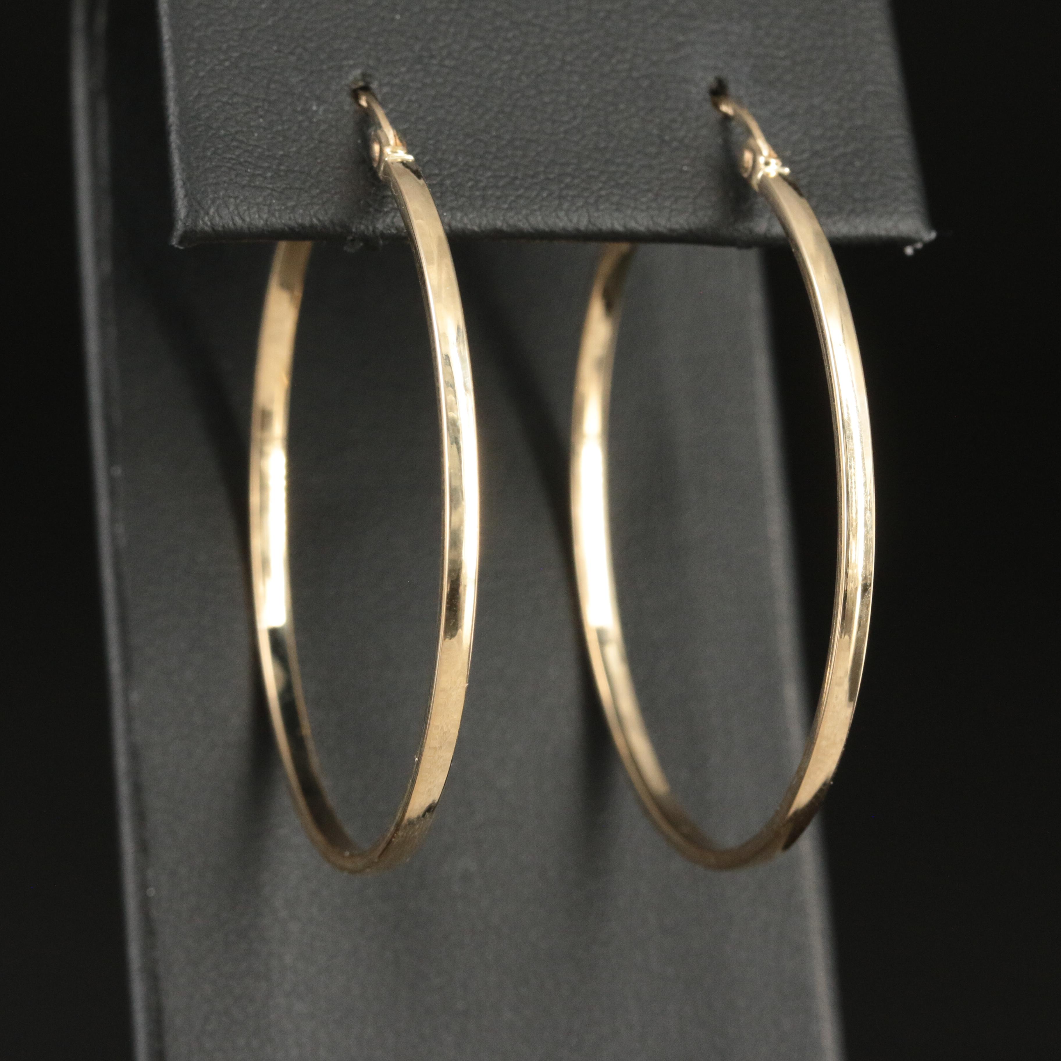 14K Hoops | EBTH