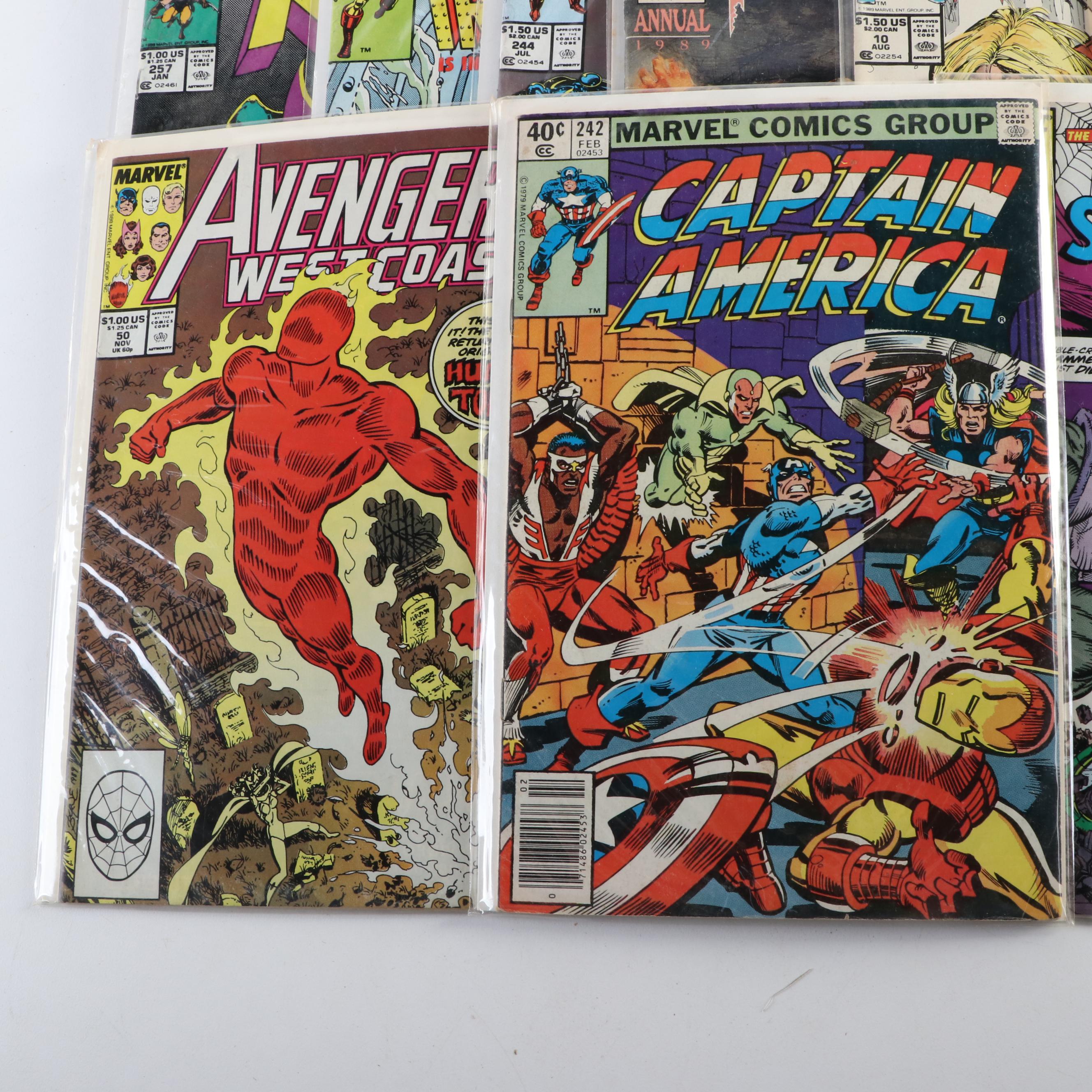 Bronze-Modern Age Comic Books Featuring "Indiana Jones", "X-Men" and ...