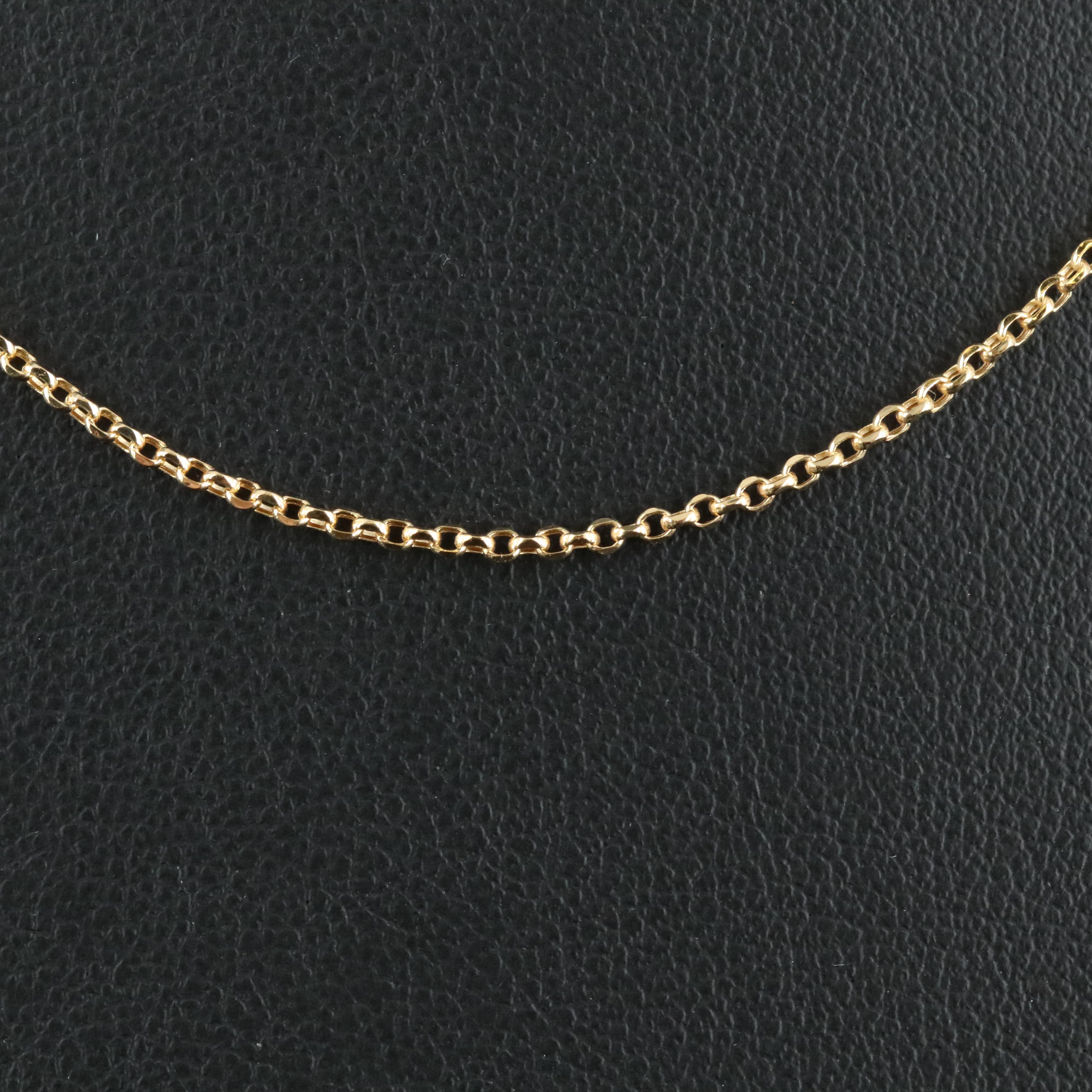14K Cable Chain Necklace | EBTH