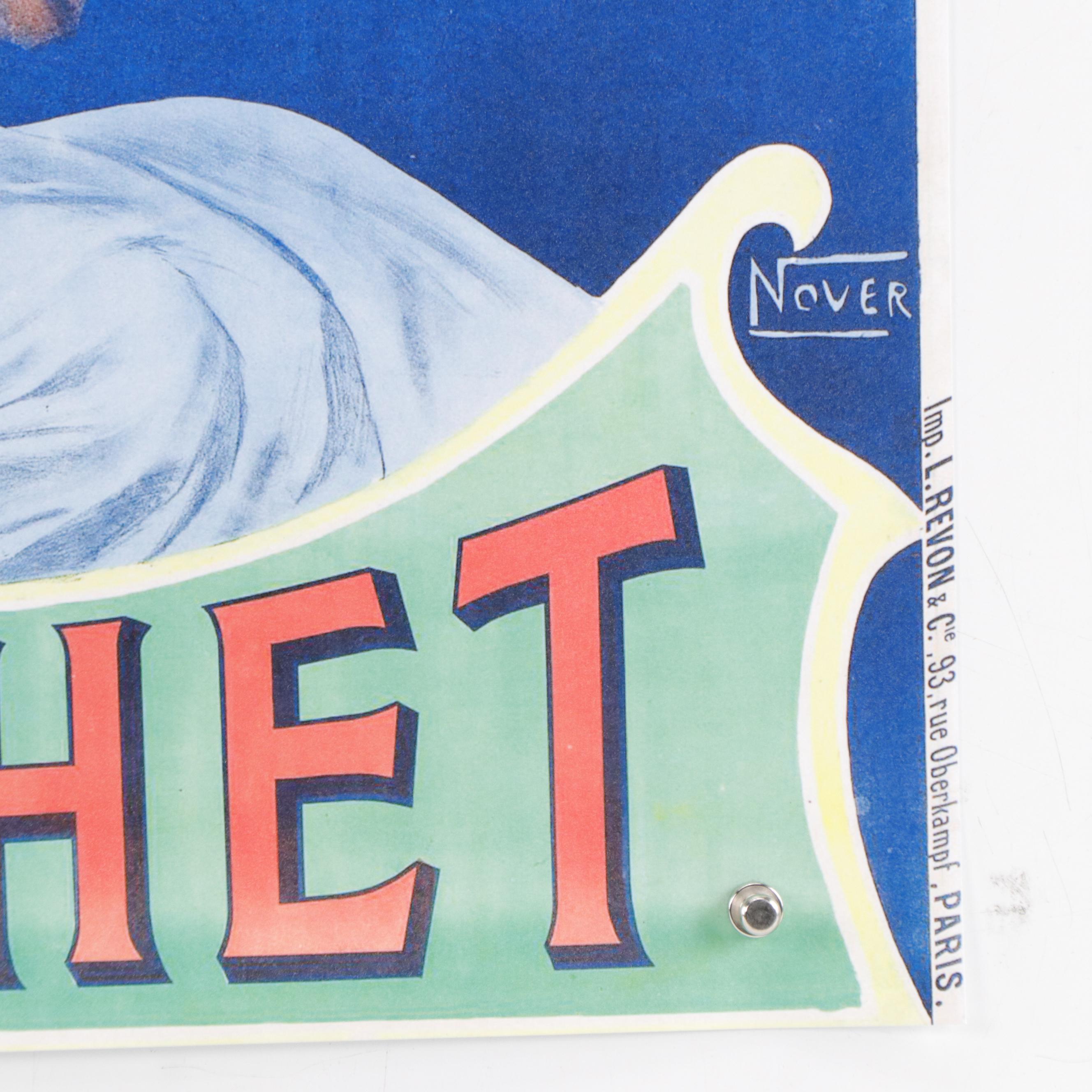 Giclée After Nover's "Absinthe Vichet" Advertisement | EBTH