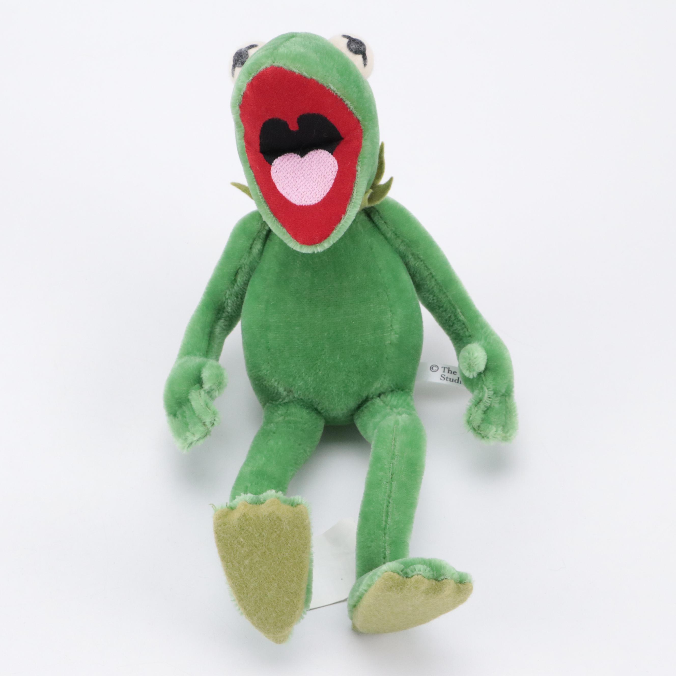 Limited Edition Steiff Kermit The Frog Mohair Plush Animal | EBTH