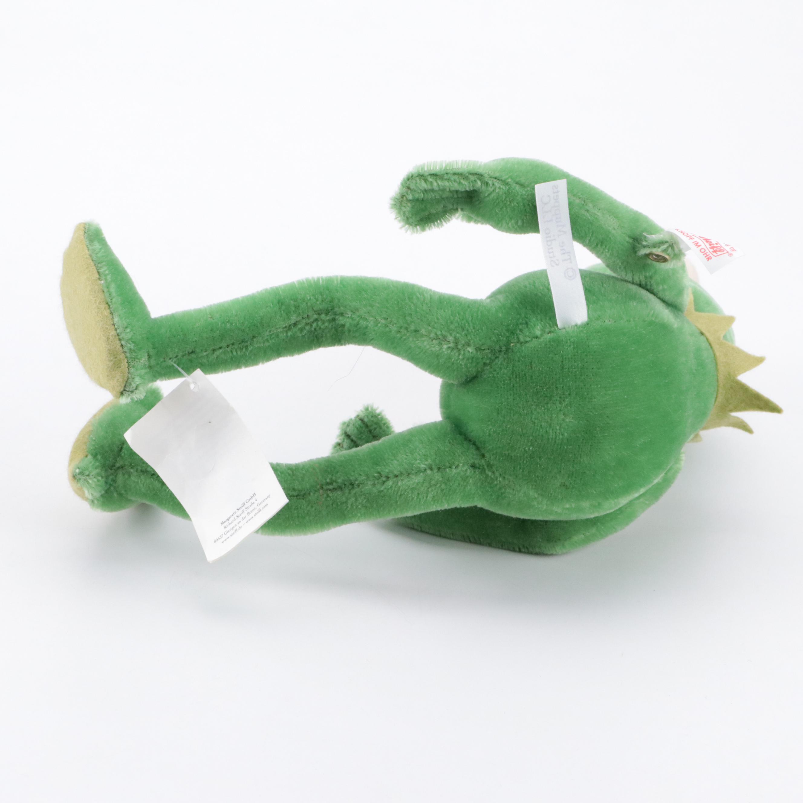 Limited Edition Steiff Kermit The Frog Mohair Plush Animal | EBTH