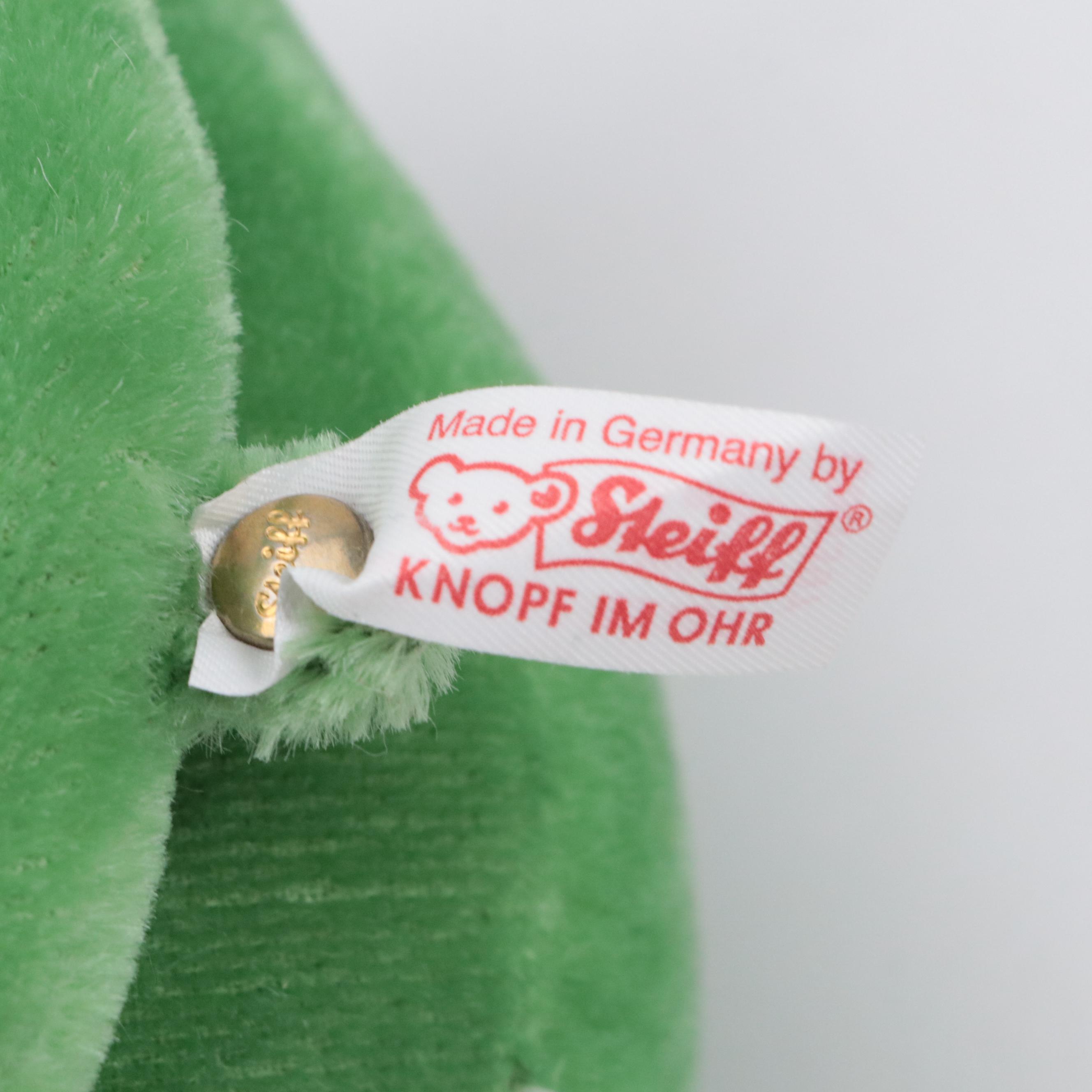 Limited Edition Steiff Kermit The Frog Mohair Plush Animal | EBTH