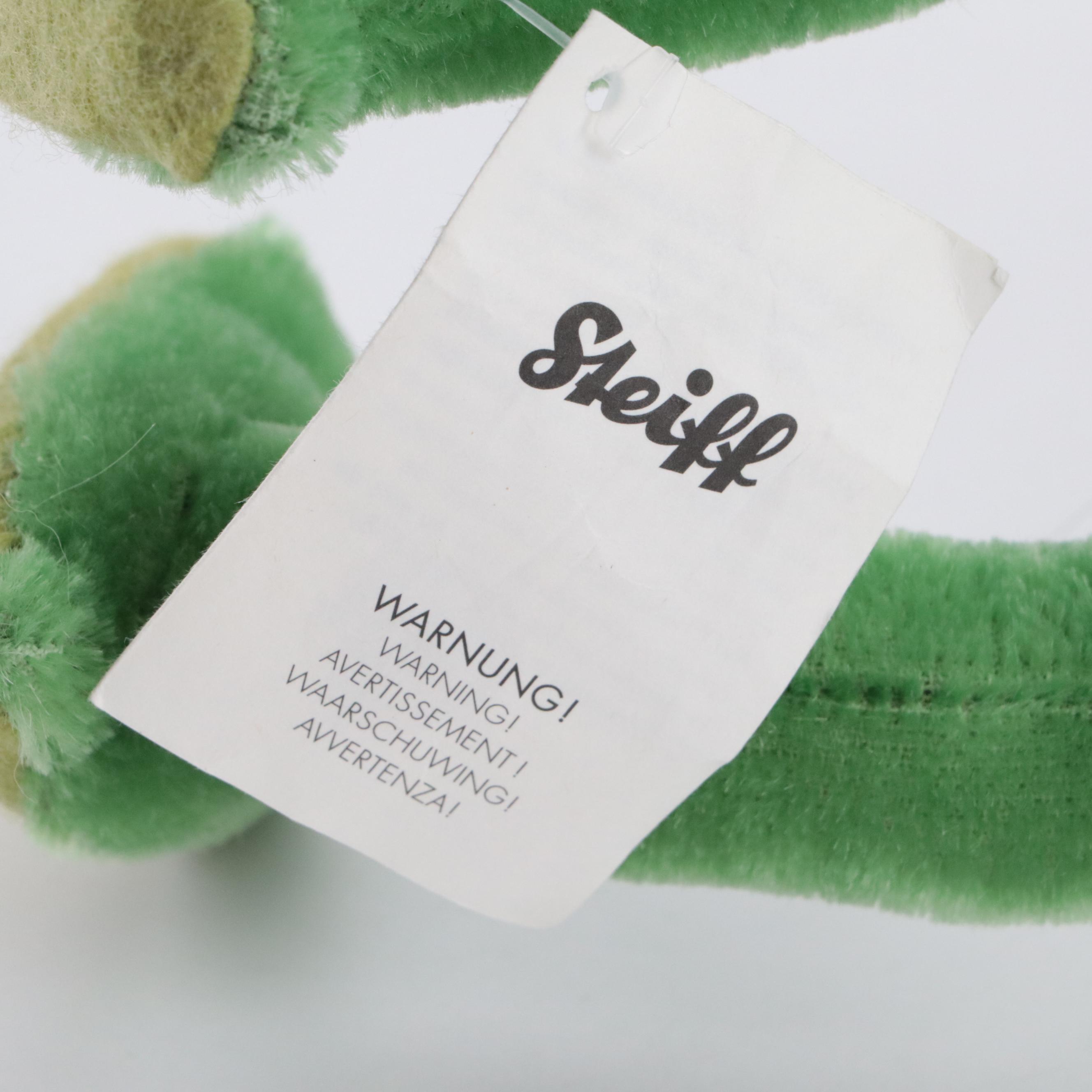 Limited Edition Steiff Kermit The Frog Mohair Plush Animal | EBTH