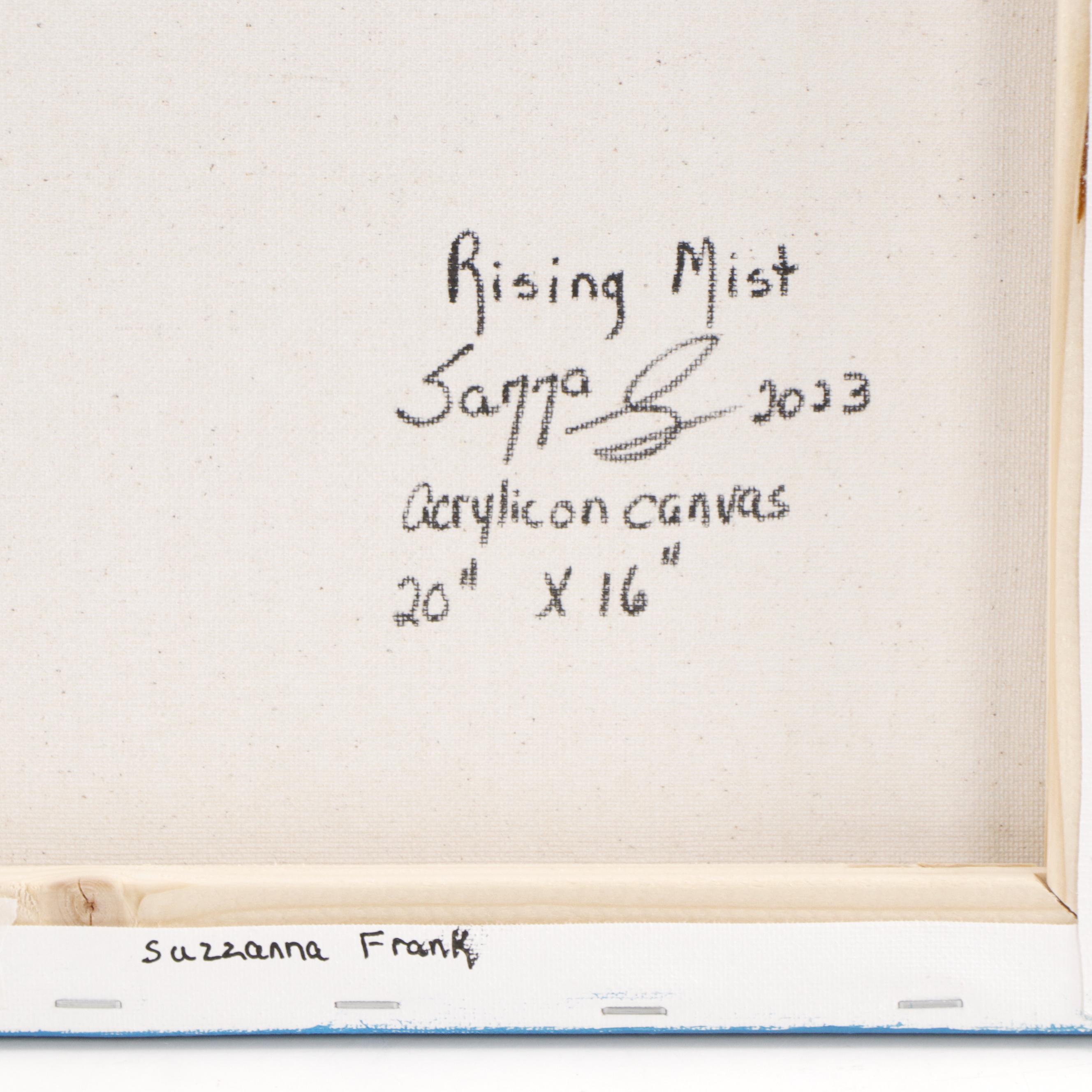 Sanna Abstract Acrylic Painting "Rising Mist," 2023 | EBTH