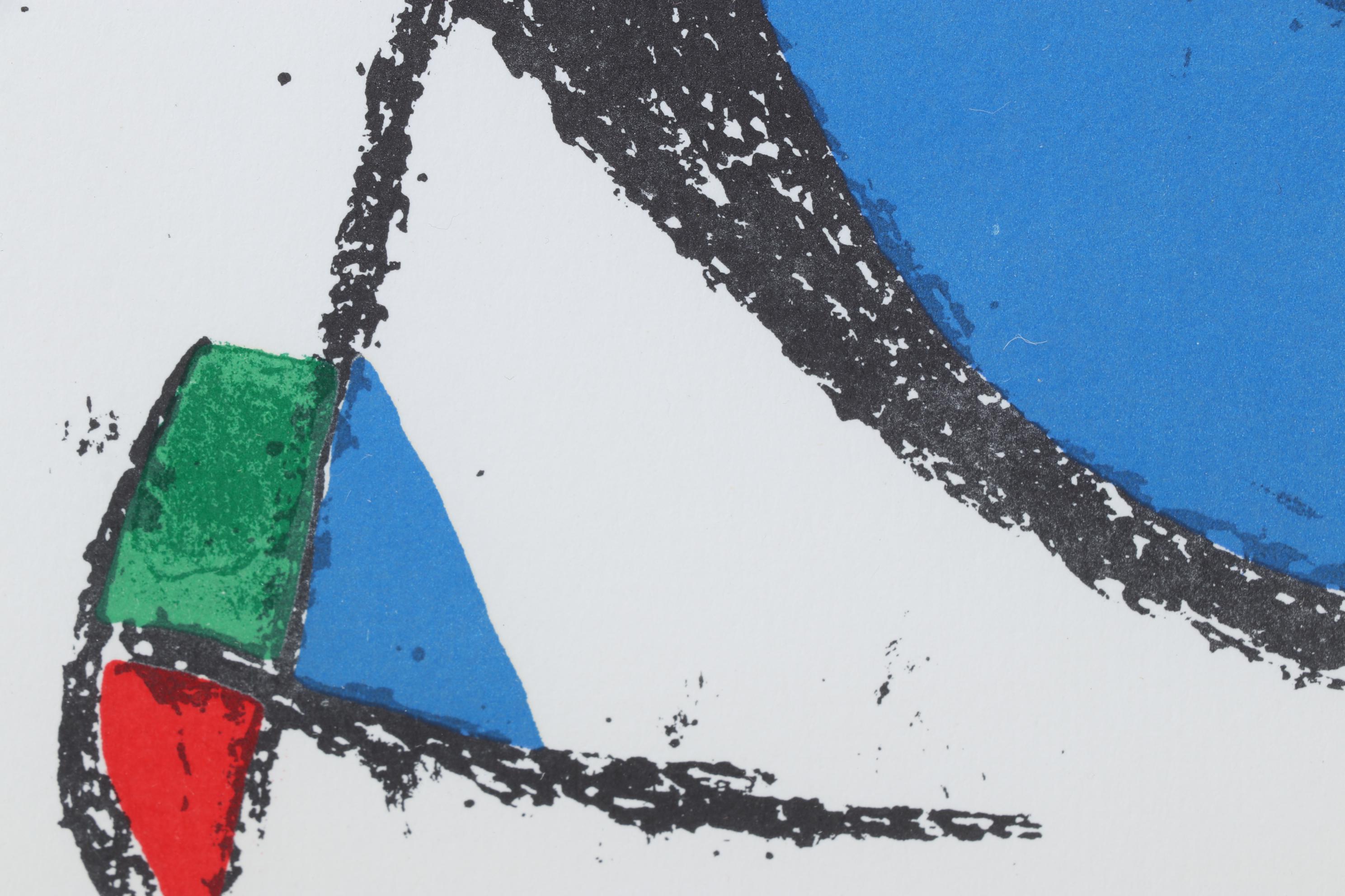 Joan Miró Color Lithograph From "Lithographs II," 1975 | EBTH