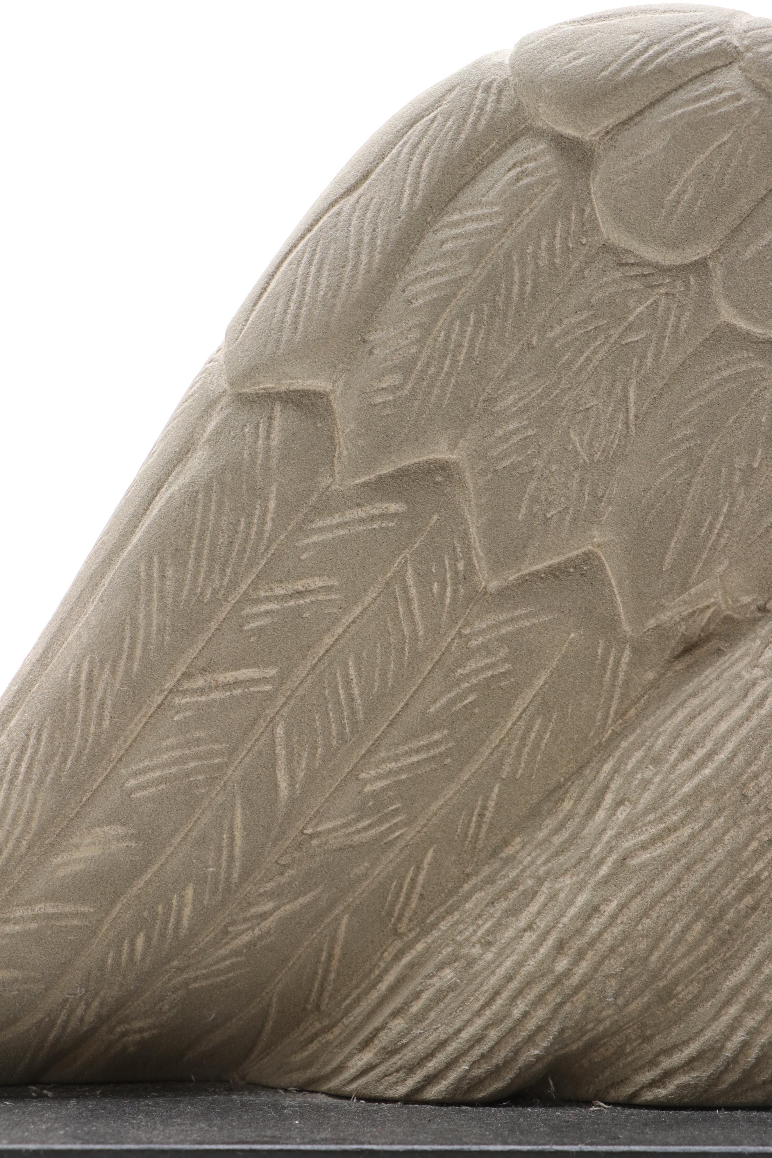 Stanley Greer Limestone Profile Bust of Mercury | Everything But The House