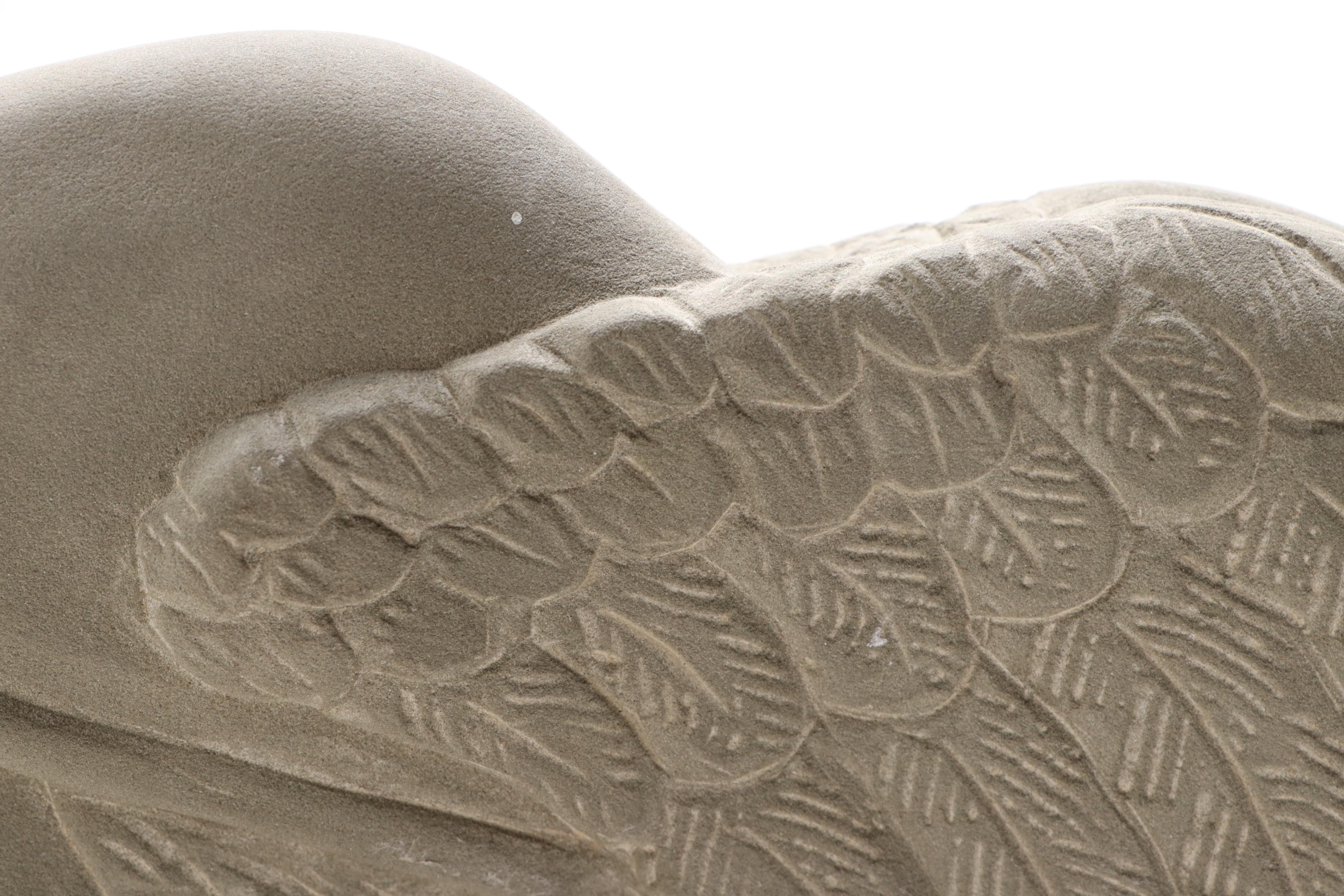 Stanley Greer Limestone Profile Bust of Mercury | Everything But The House