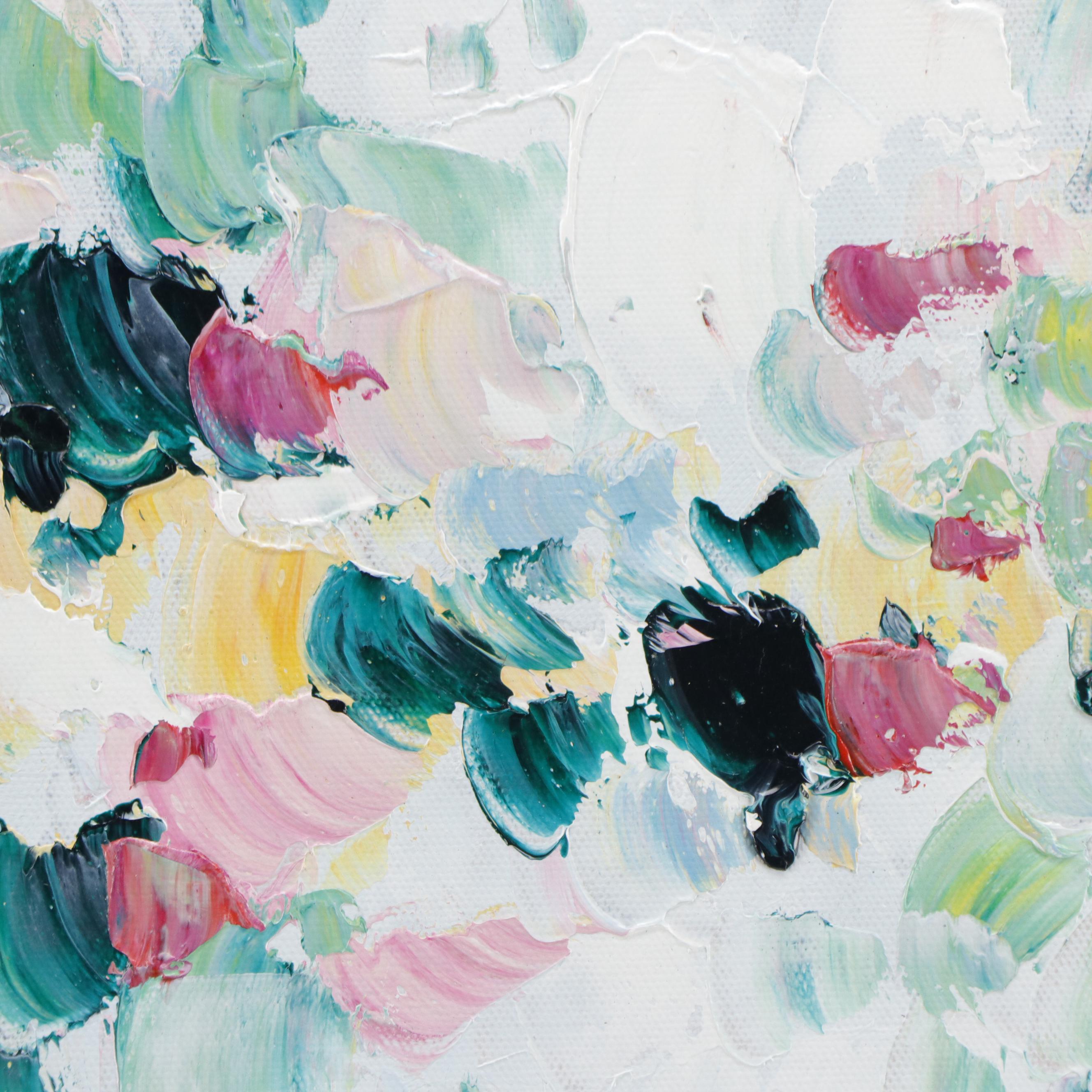 Bing Abstract Oil Painting, 21st Century | EBTH