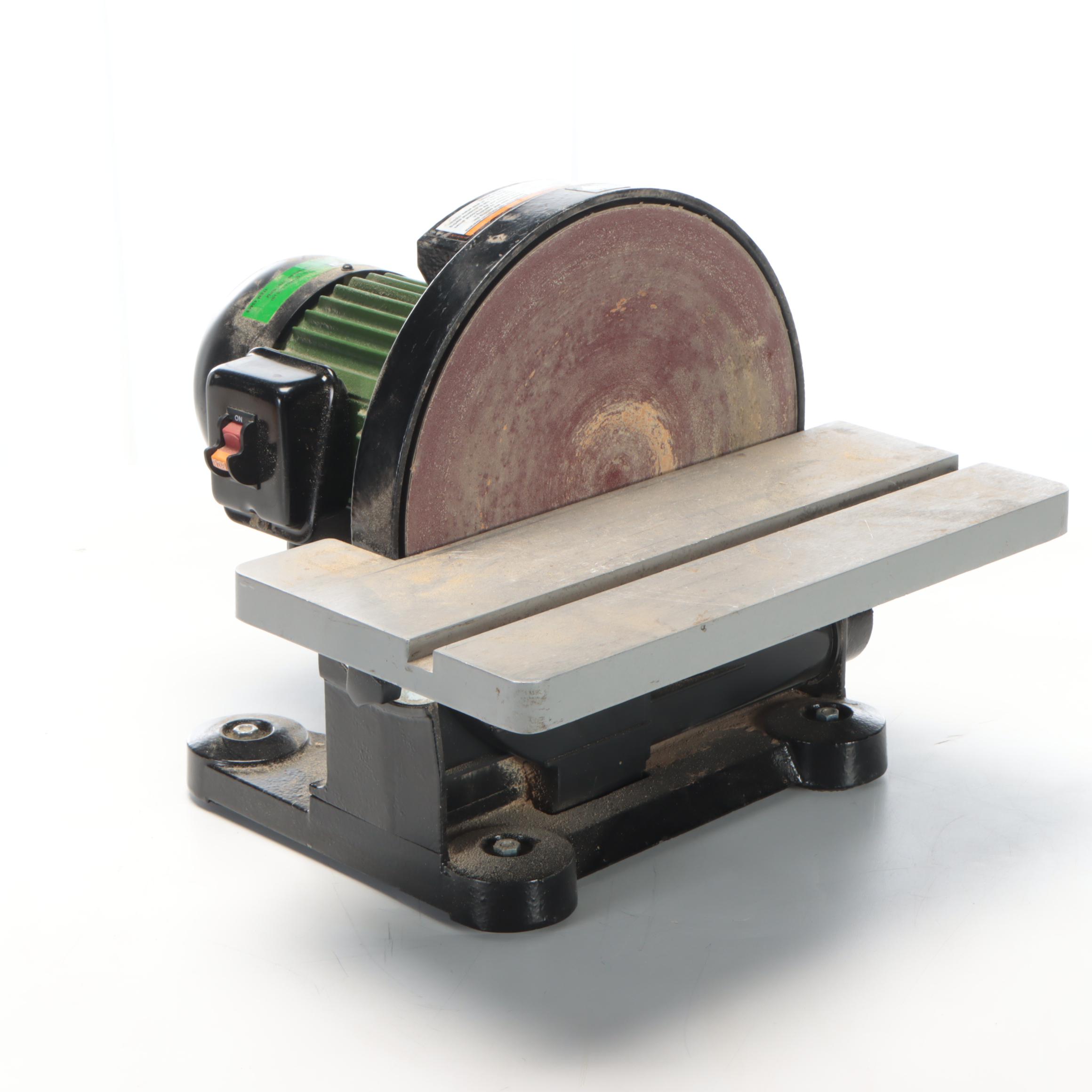 Central Machinery 12"Direct Drive Bench Top Disc Sander with Sanding ...