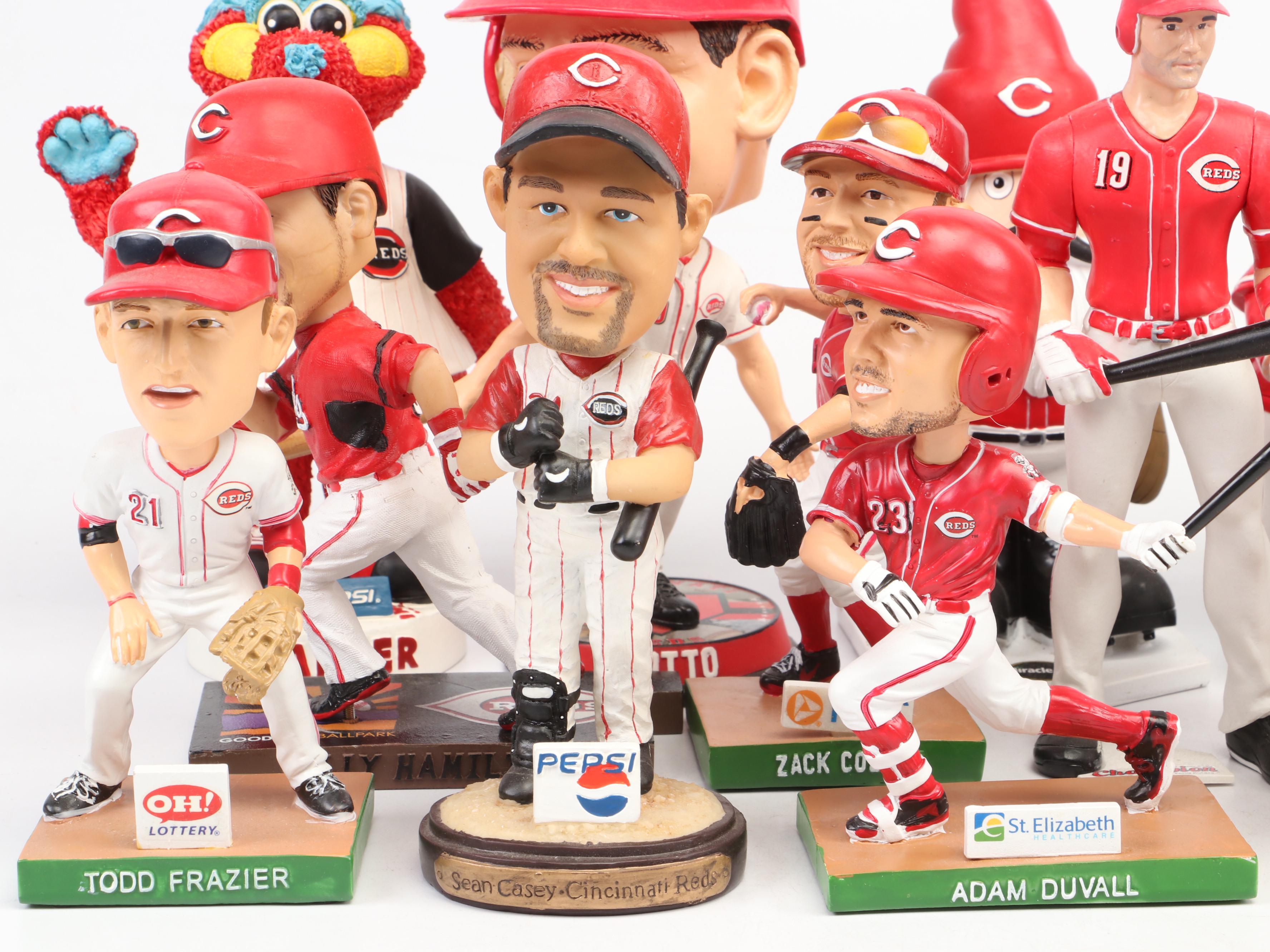 Cincinnati Reds Bobbleheads Featuring Johnny Cueto, Joey Votto, and ...