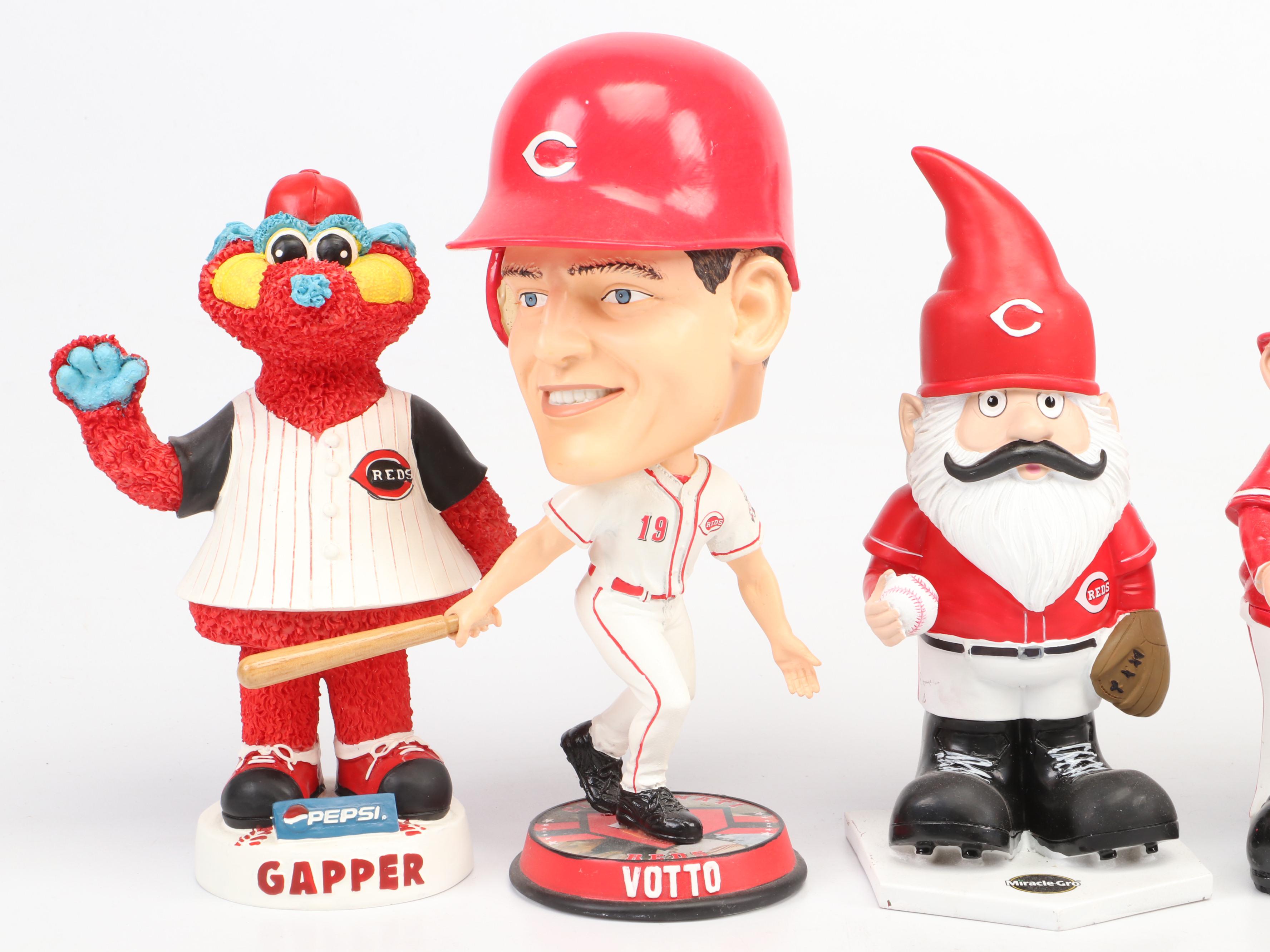 Cincinnati Reds Bobbleheads Featuring Johnny Cueto, Joey Votto, and ...