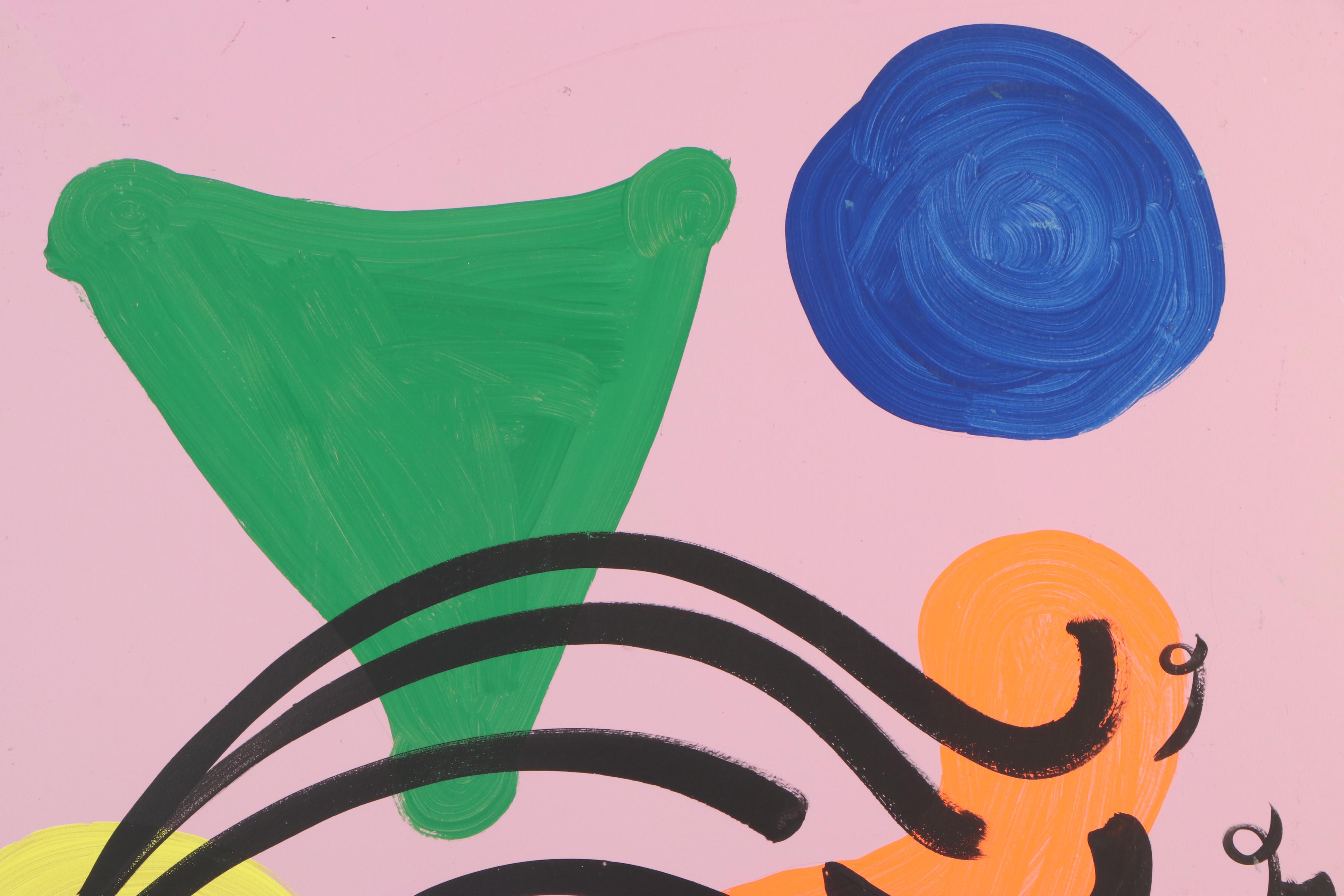 Peter Keil Large-Scale Abstract Painting "Pablo Picasso" | EBTH