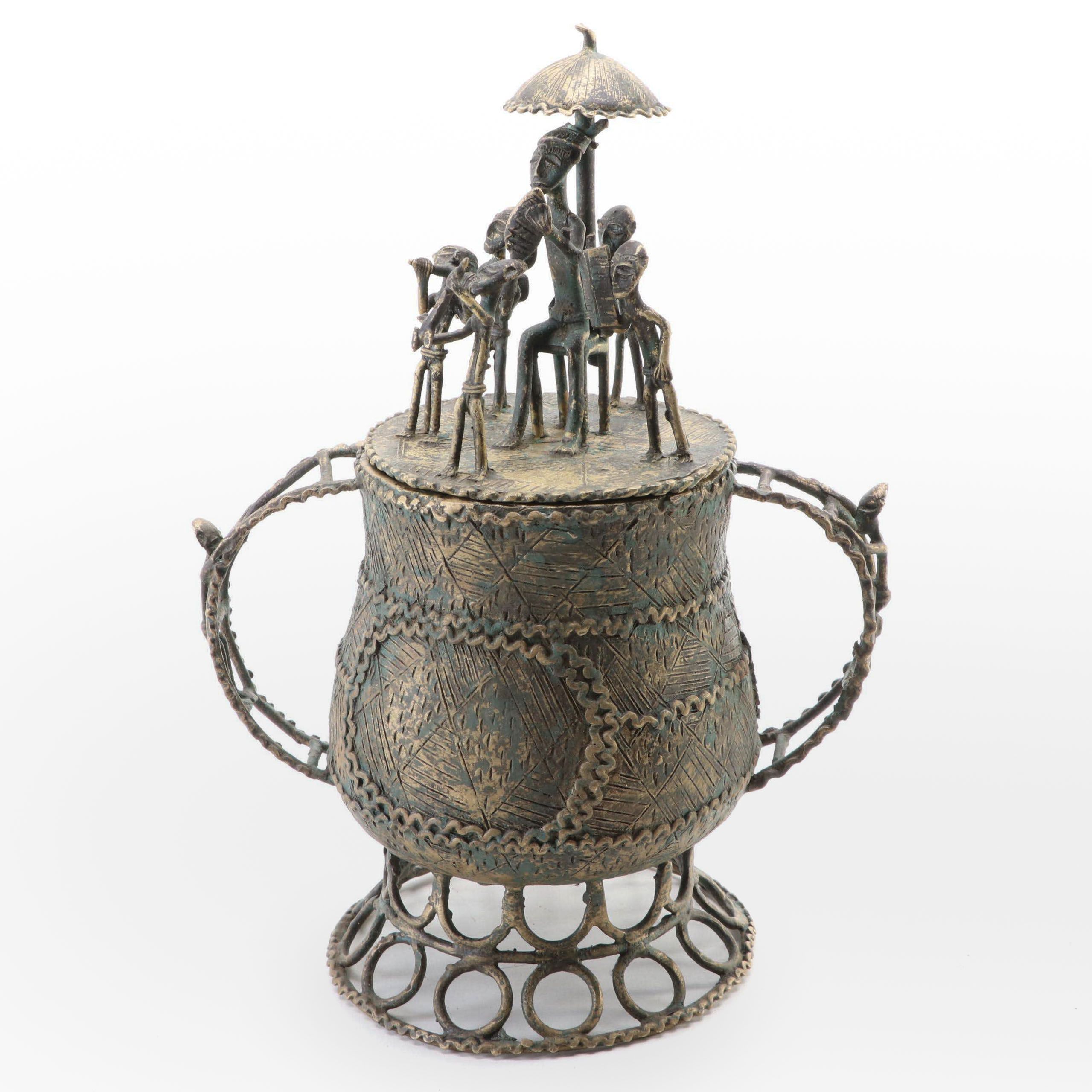 Ashanti Bronze Alloy Kuduo Pot | EBTH