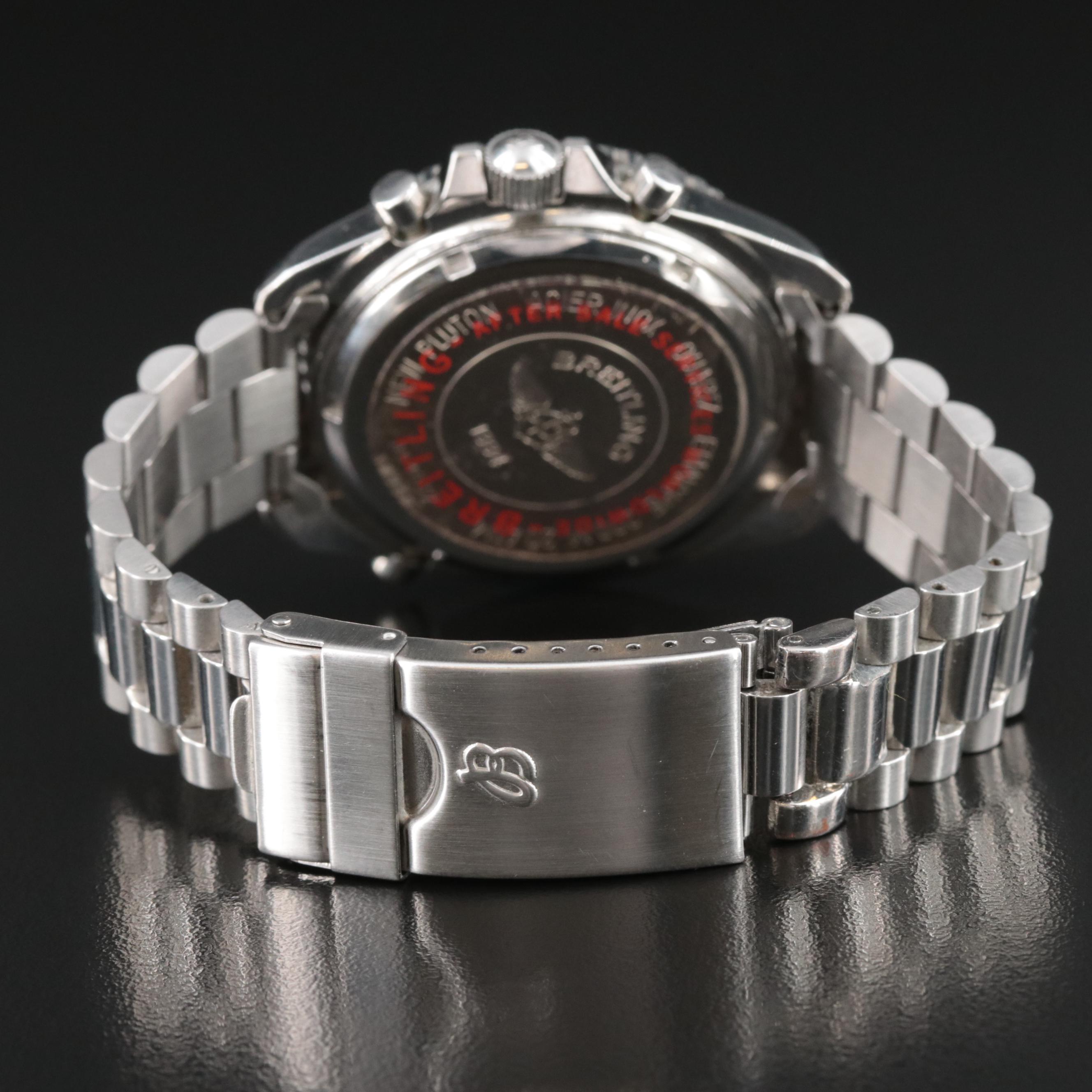 Breitling New Pluton Navitimer Quartz Wristwatch | Everything But The House