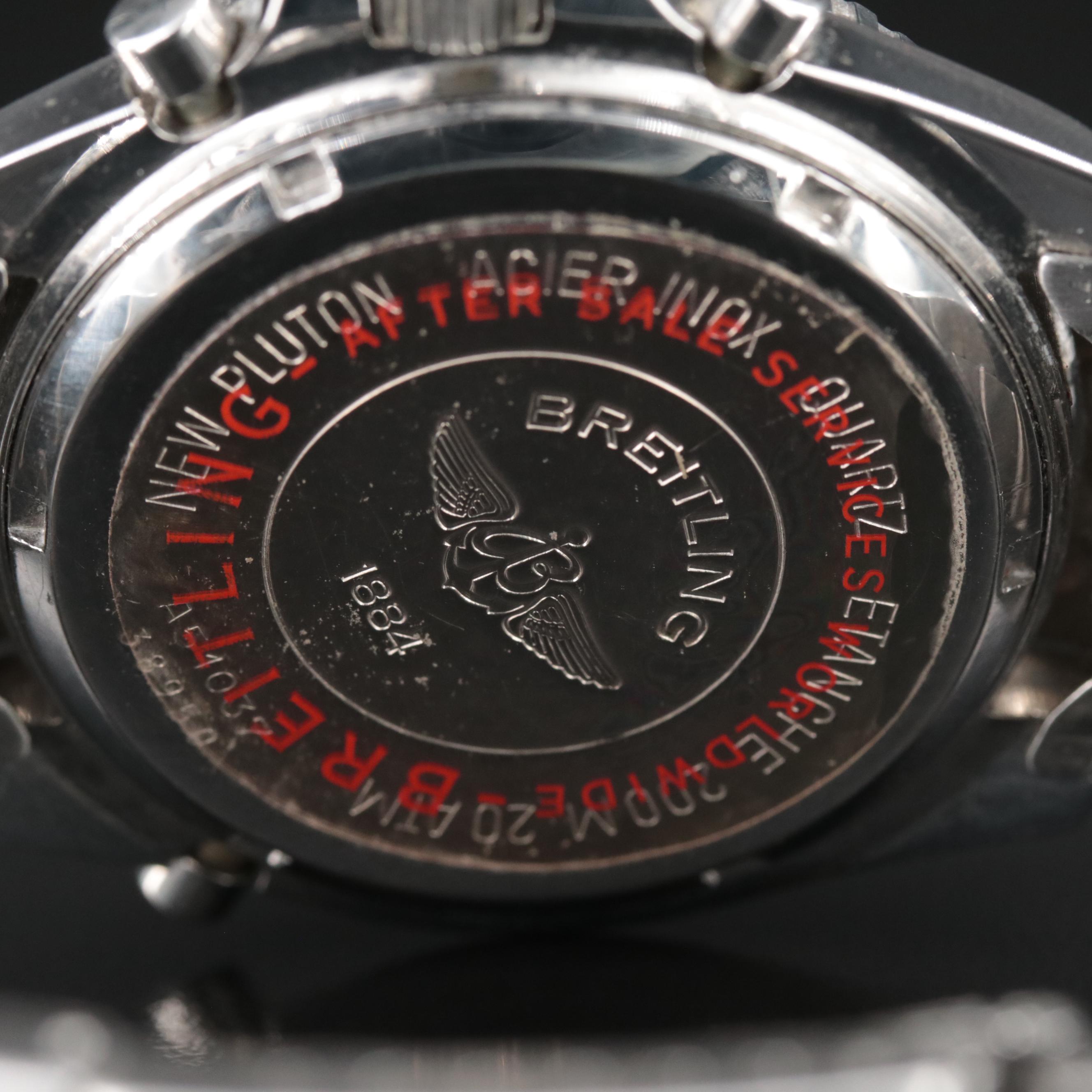 Breitling New Pluton Navitimer Quartz Wristwatch | Everything But The House