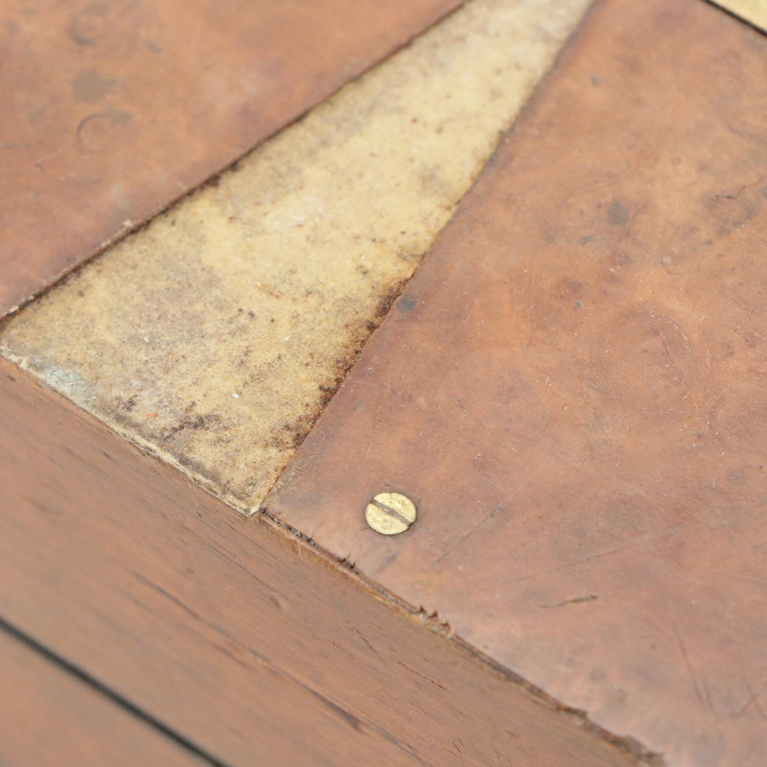 Mother-of-Pearl Inlay Burl Wood Trinket Box with Other Wood Decorative ...