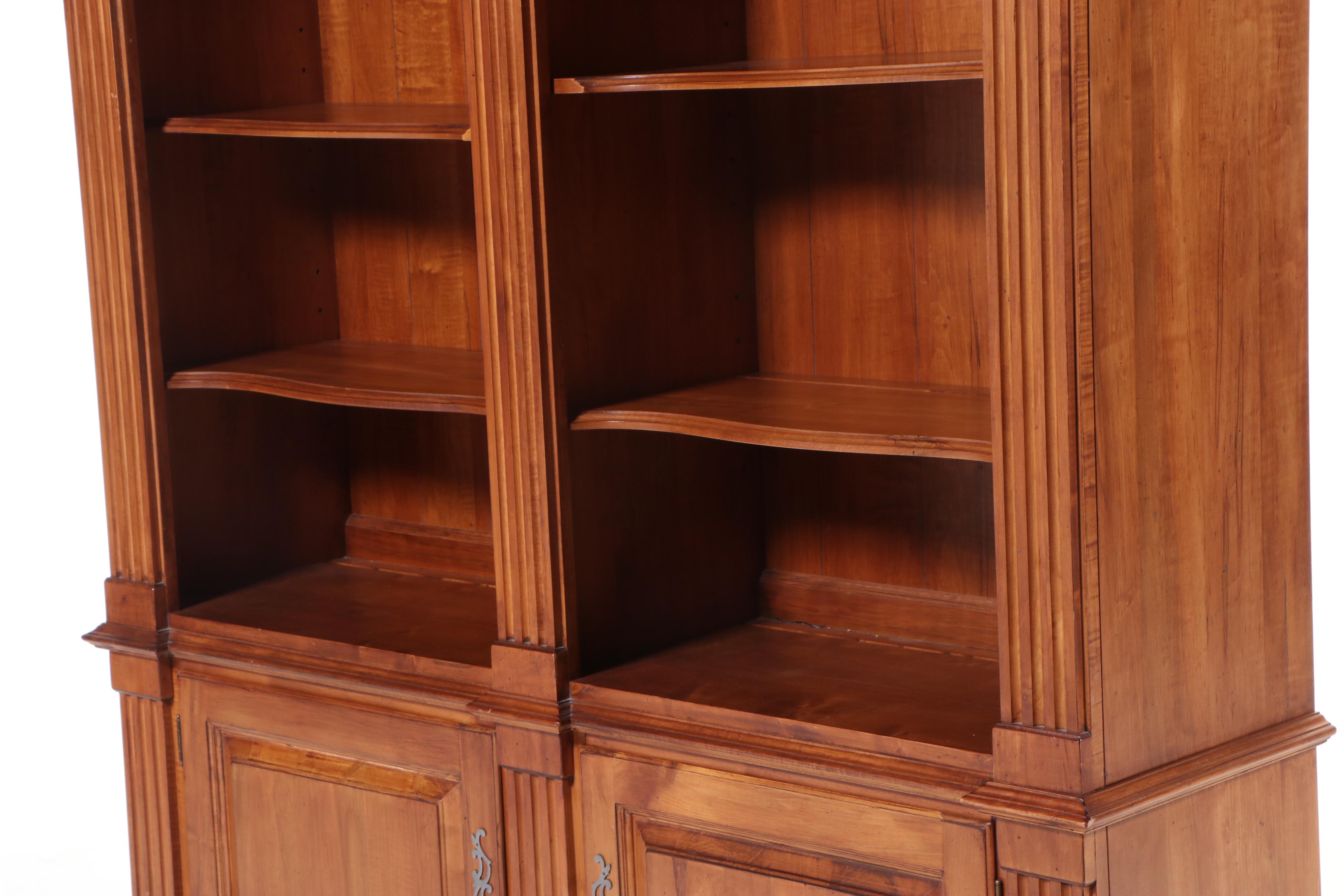 Ethan Allen "Legacy Collection" Maple Double-Arch Library Bookcase | EBTH