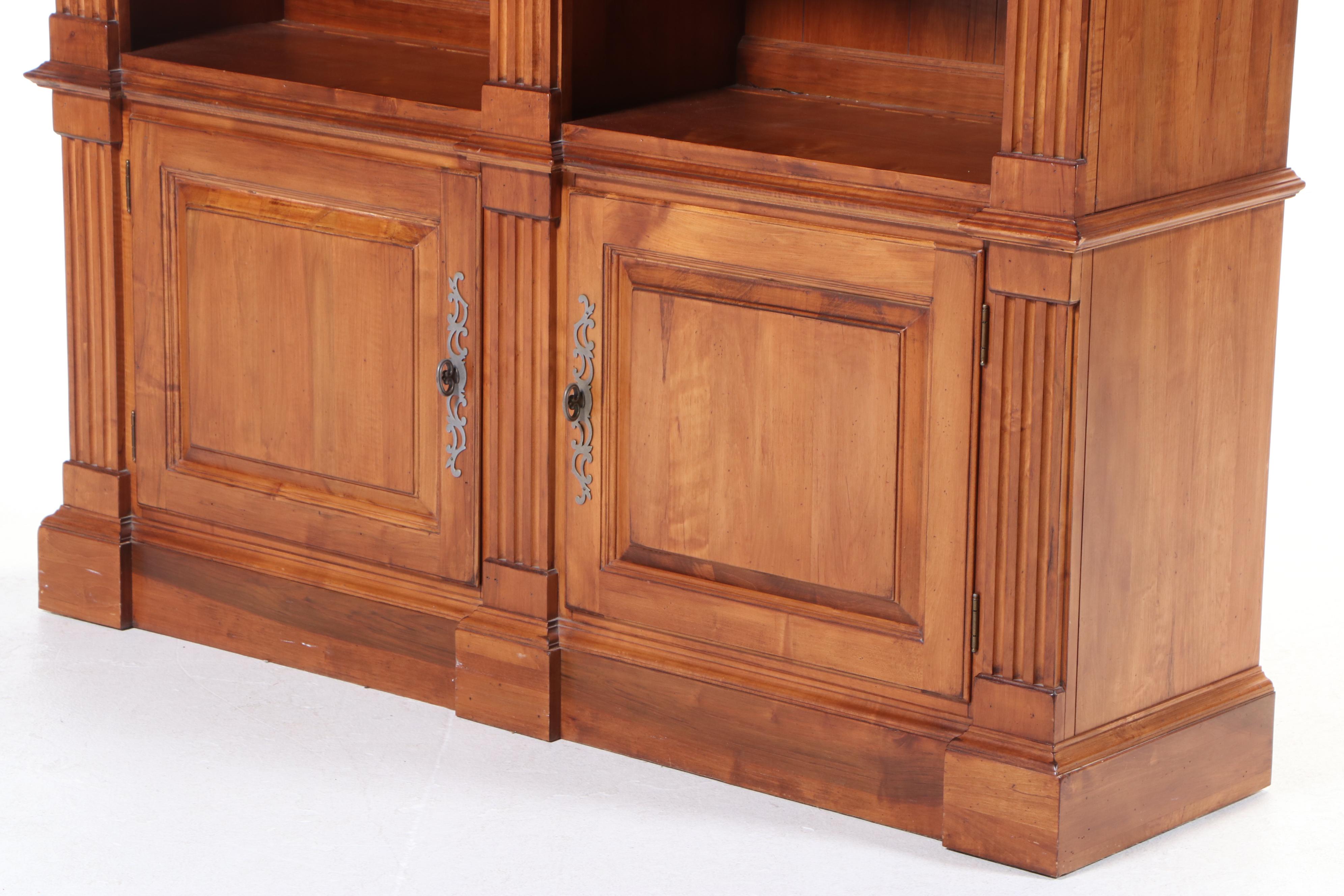 Ethan Allen "Legacy Collection" Maple Double-Arch Library Bookcase | EBTH