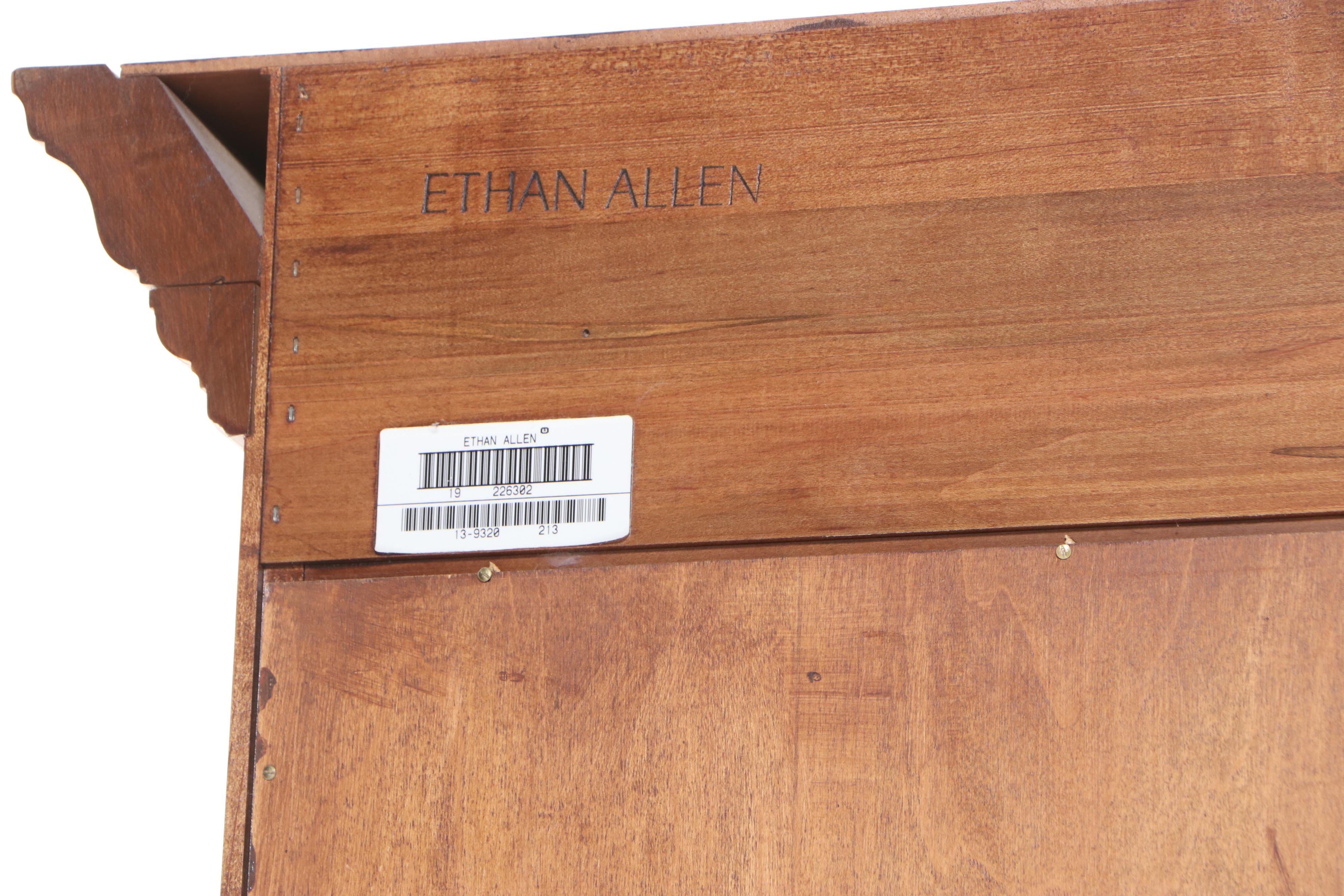 Ethan Allen "Legacy Collection" Maple Double-Arch Library Bookcase | EBTH