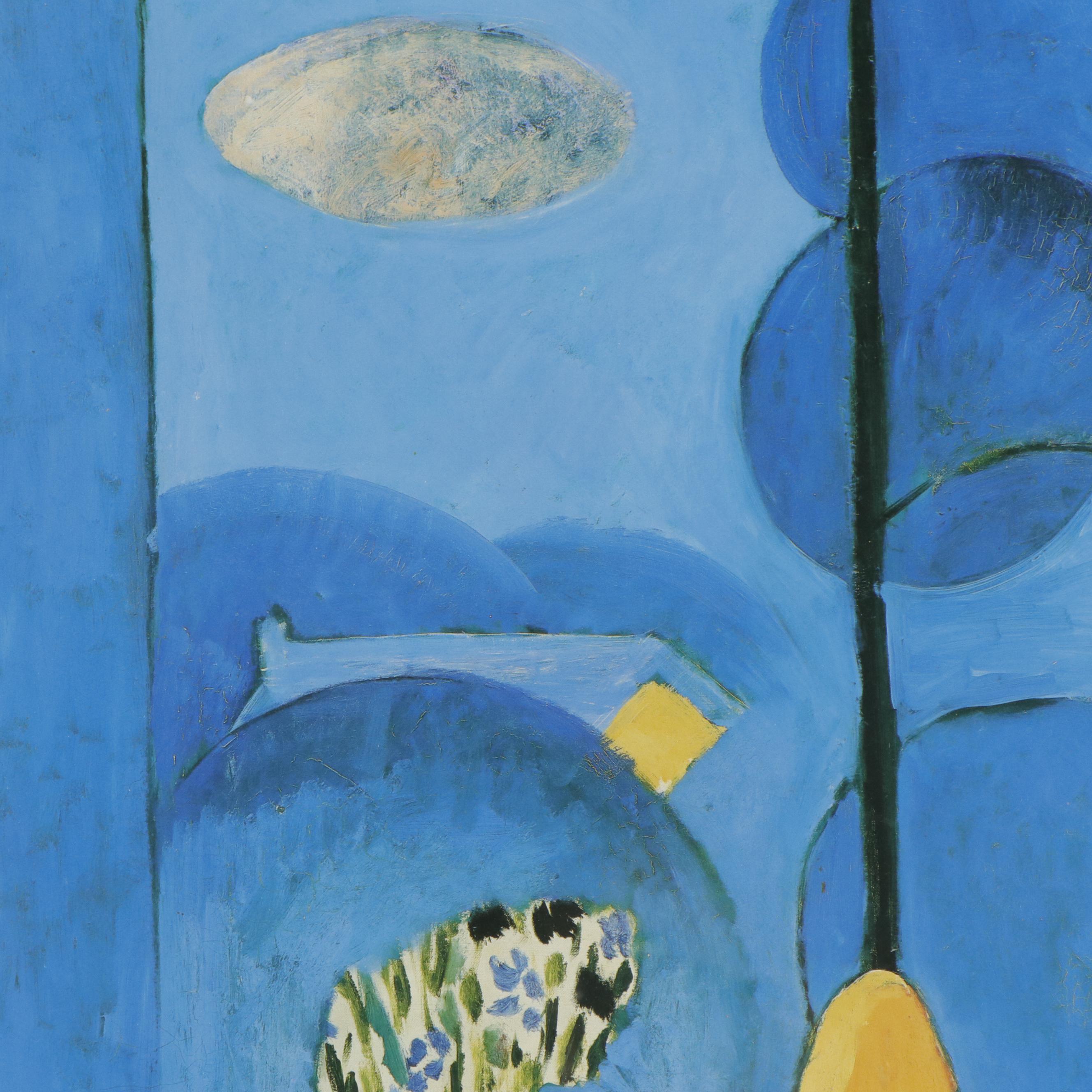 Poster Print of Henri Matisse's "The Blue Window" | EBTH