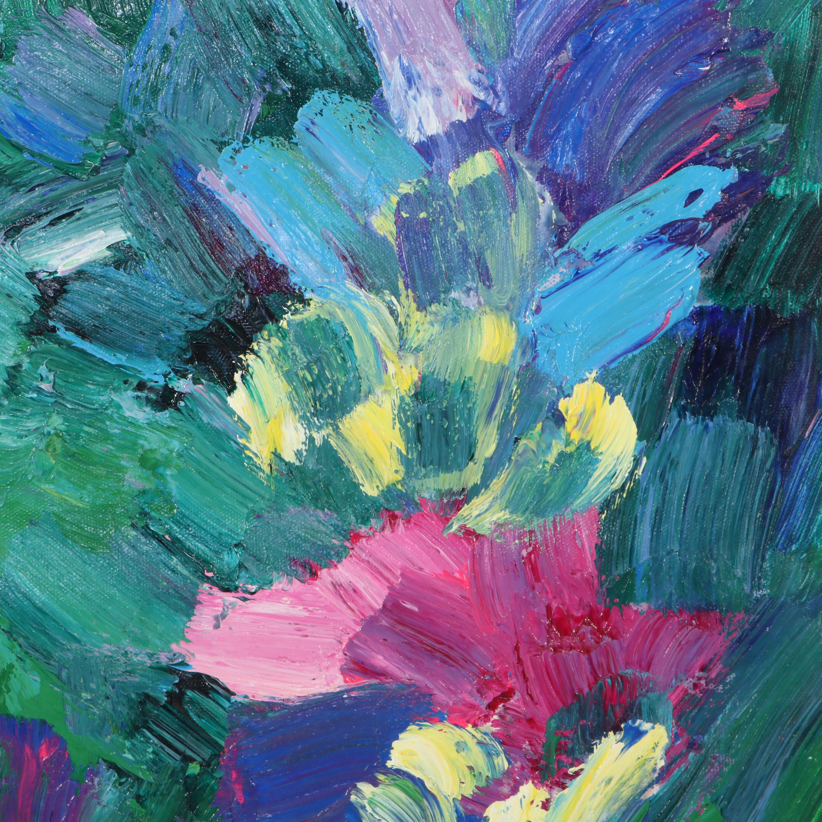 Ping Abstract Oil Painting, 2023 | EBTH