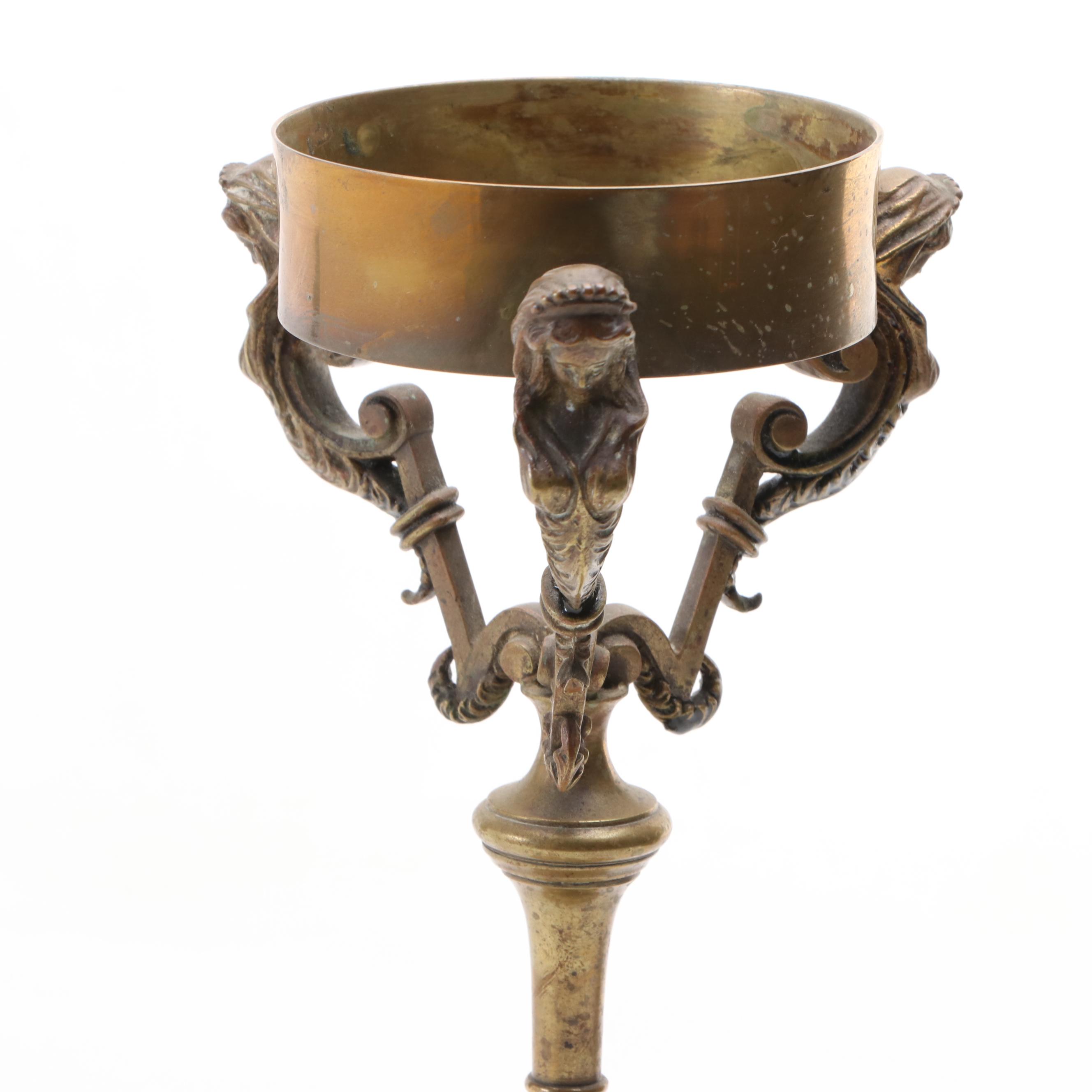 German WMF Brass Cigarette Box with J.S.&S. Brass Tray and More Brass ...