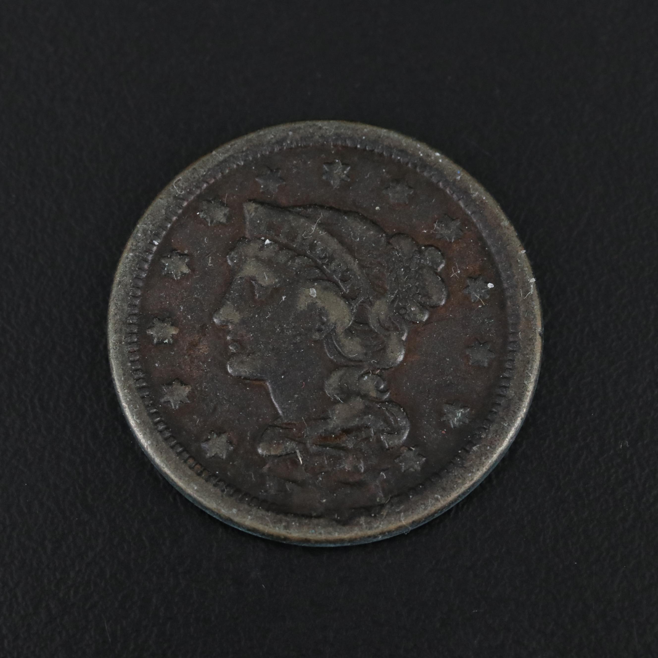 Group of Seven United States Large Cents With an 1836 | EBTH