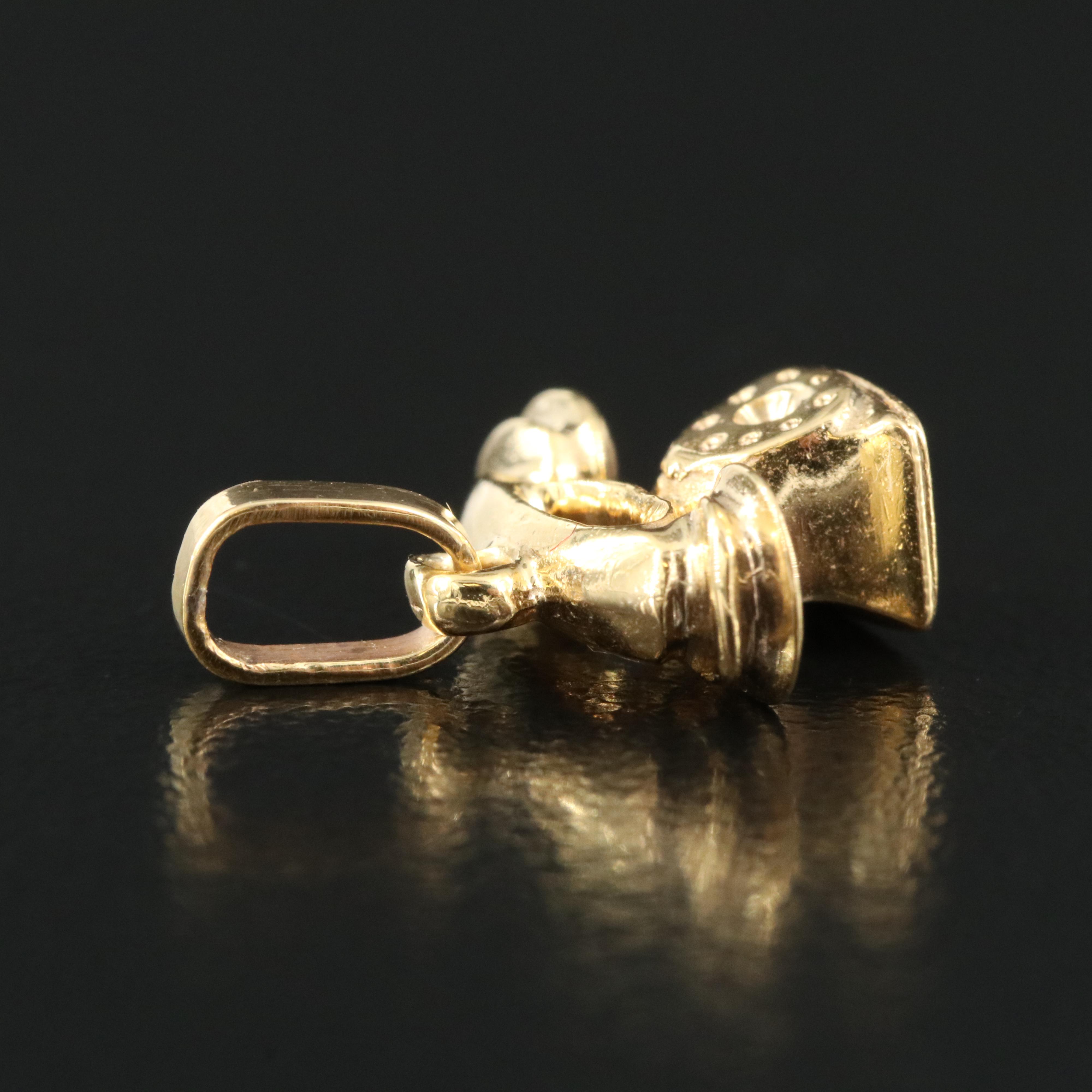 10K Rotary Phone Pendant | EBTH
