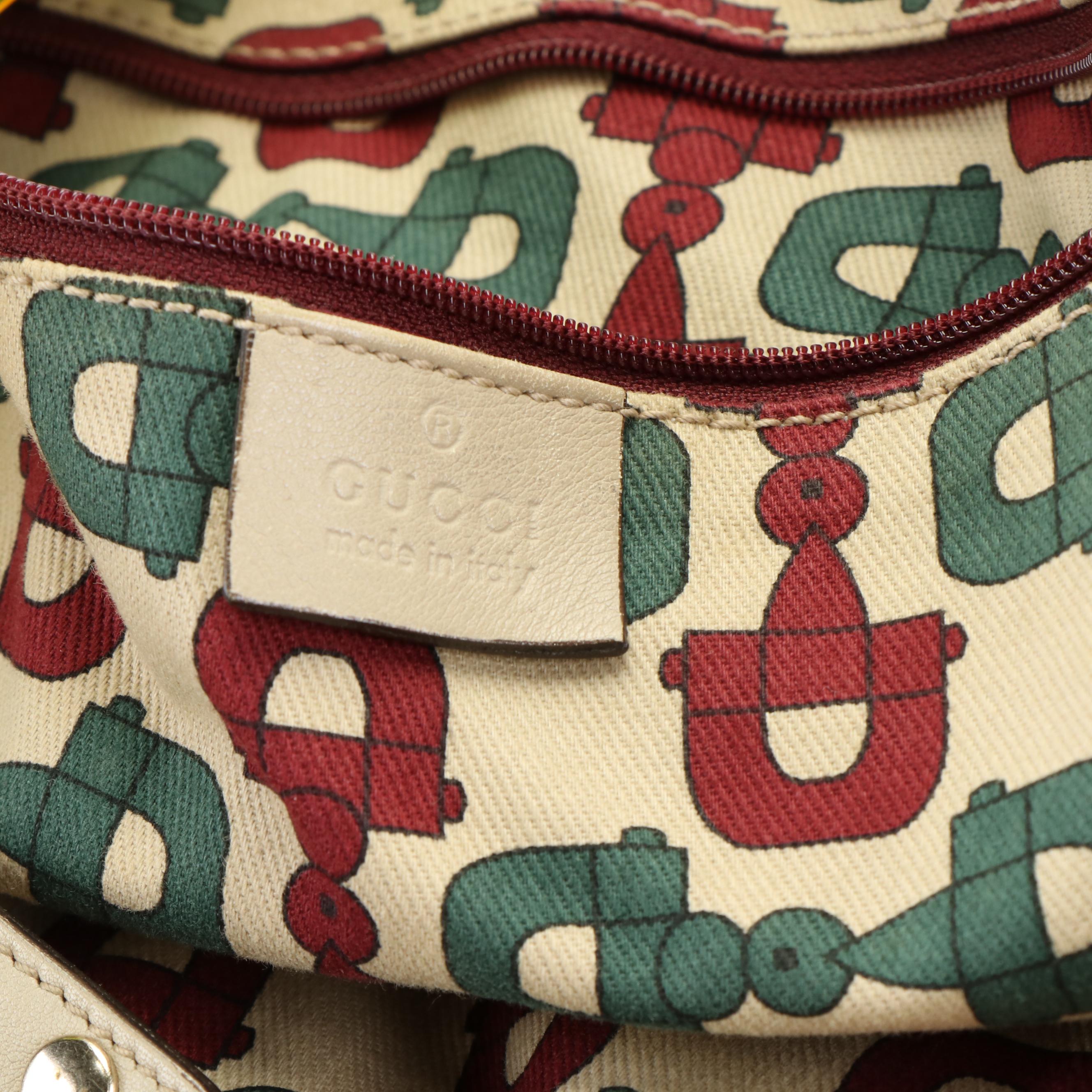 Gucci GG White Guccissima Princy Tote Bag | EBTH