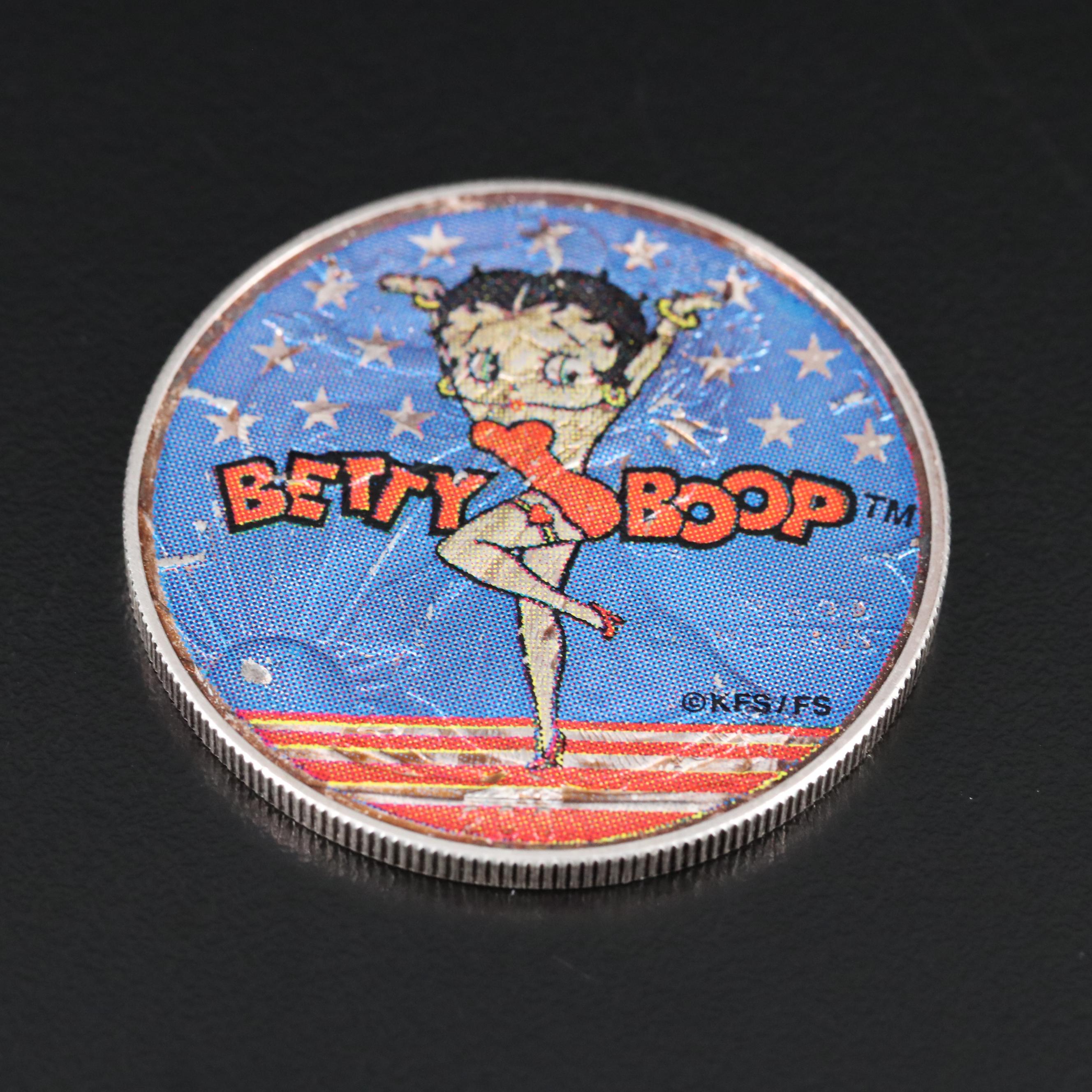 Betty Boop-Themed American Silver Eagle | EBTH