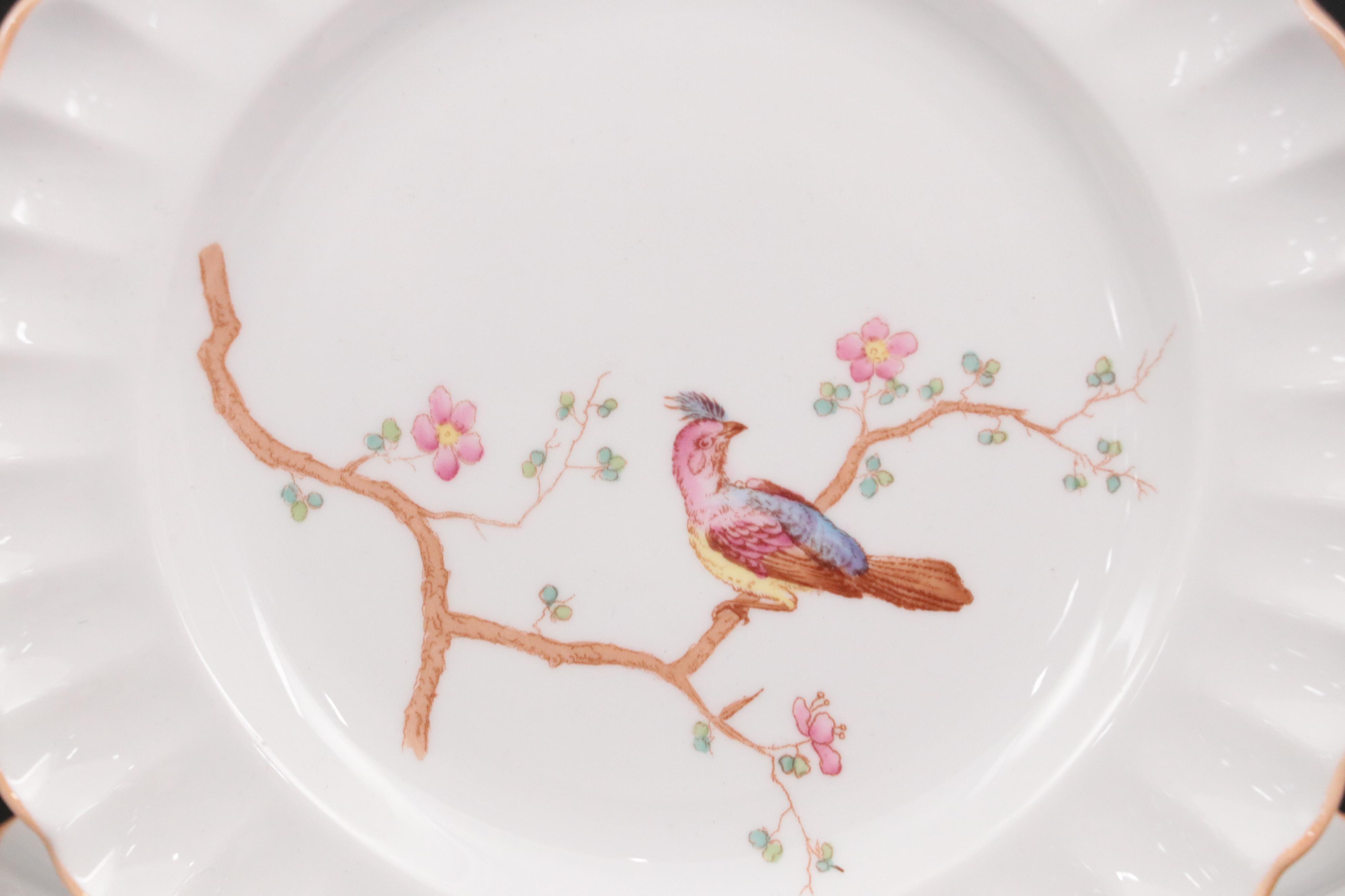 Copeland Spode Bird Pattern Dinnerware and Serving Pieces | EBTH