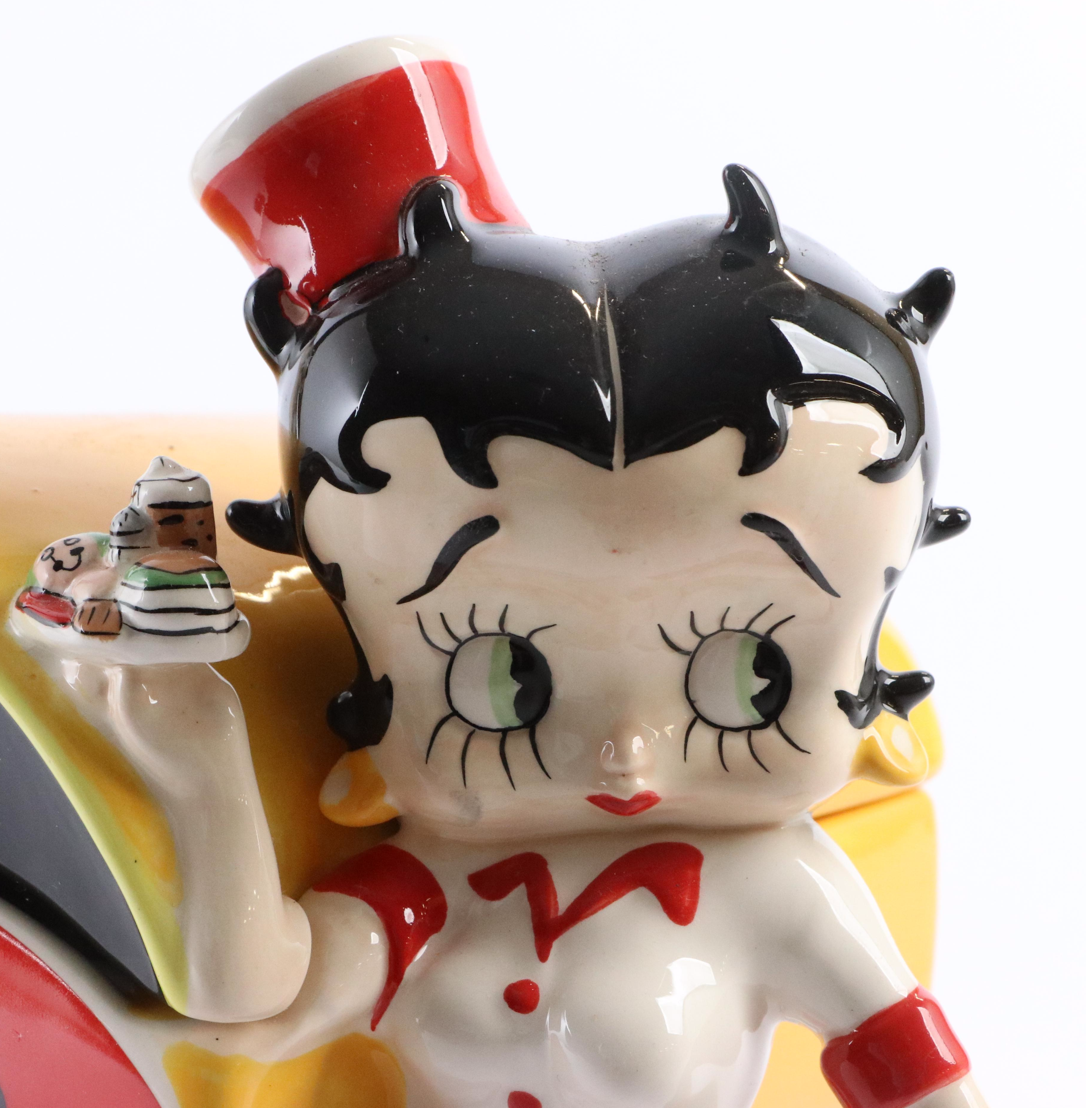 The Betty Boop Ice Cream Parlor Ceramic Cookie Jar, 2007 | EBTH