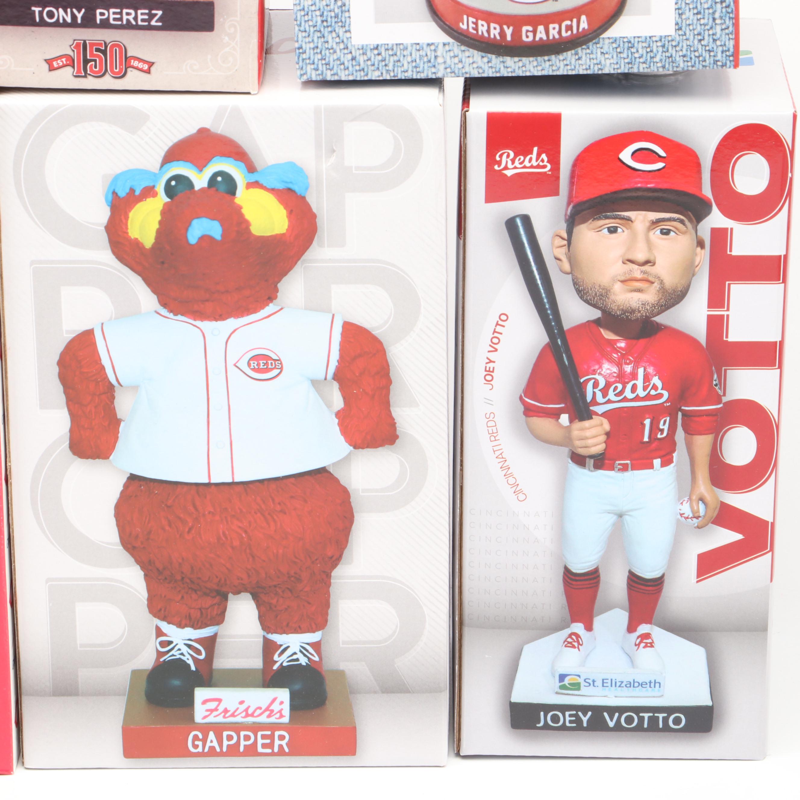 Cincinnati Reds Bobbleheads with Joe Morgan Miniature Statue and More ...