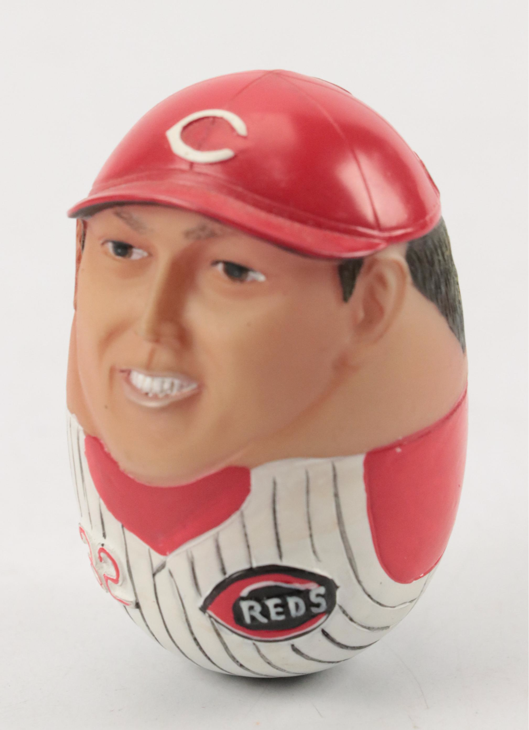 Cincinnati Reds Bobbleheads with Beer Steins, Pez Dispenser, and More ...