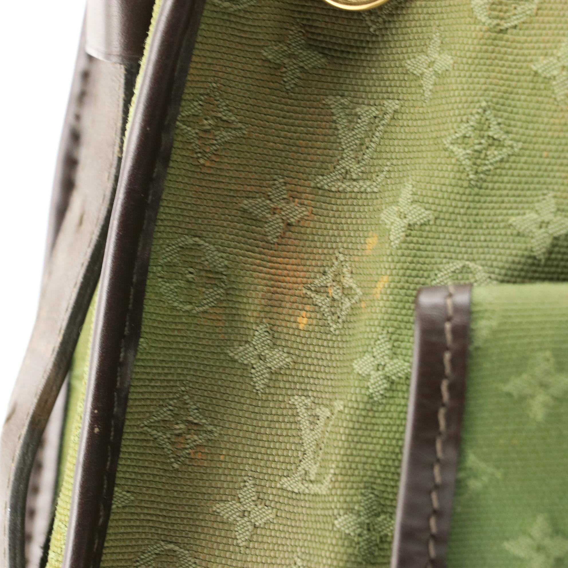 Louis Vuitton Besace Mary Kate in Khaki Monogram Mini Lin Canvas | EBTH