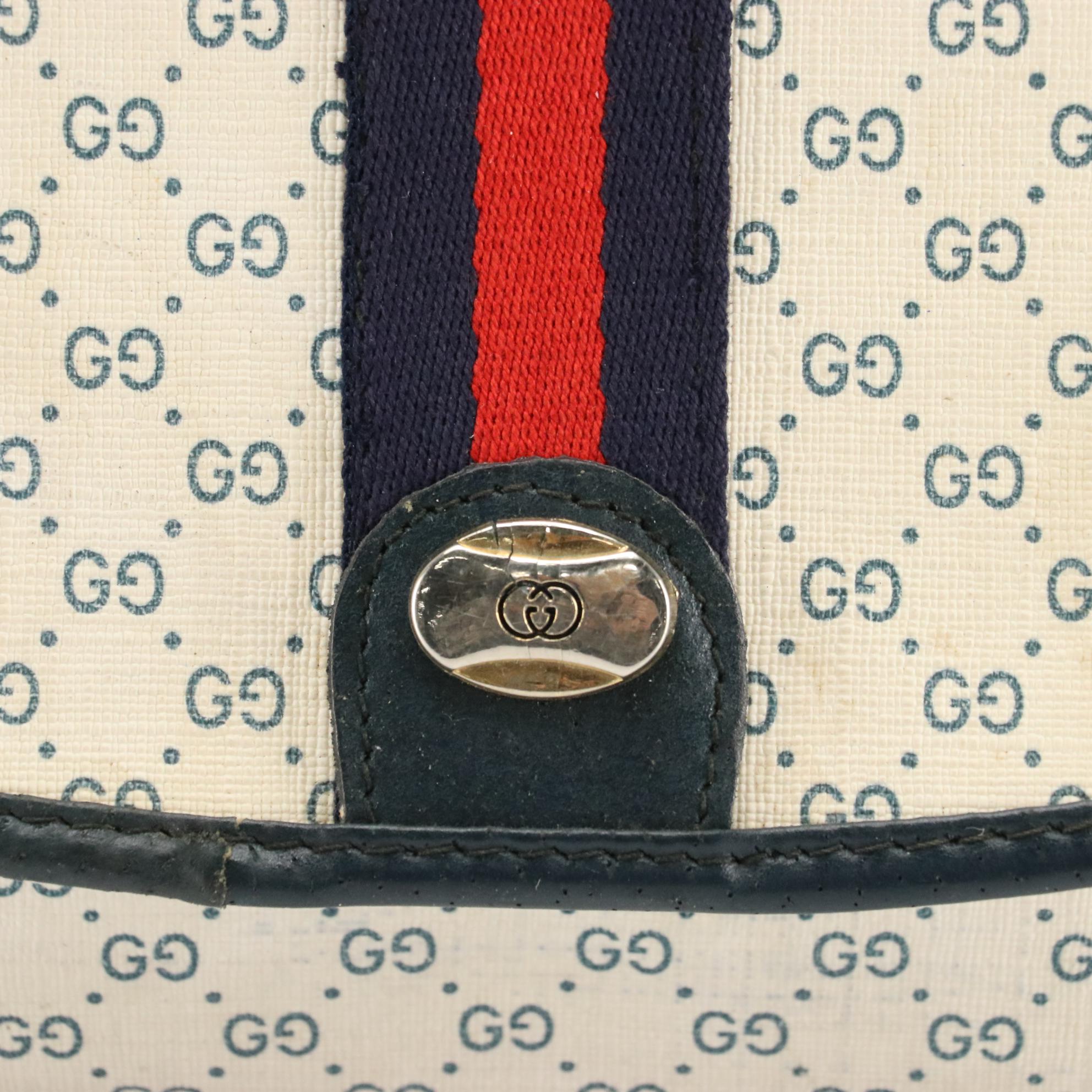 Gucci Accessory Collection Micro GG and Cinghiale Leather Front Flap ...
