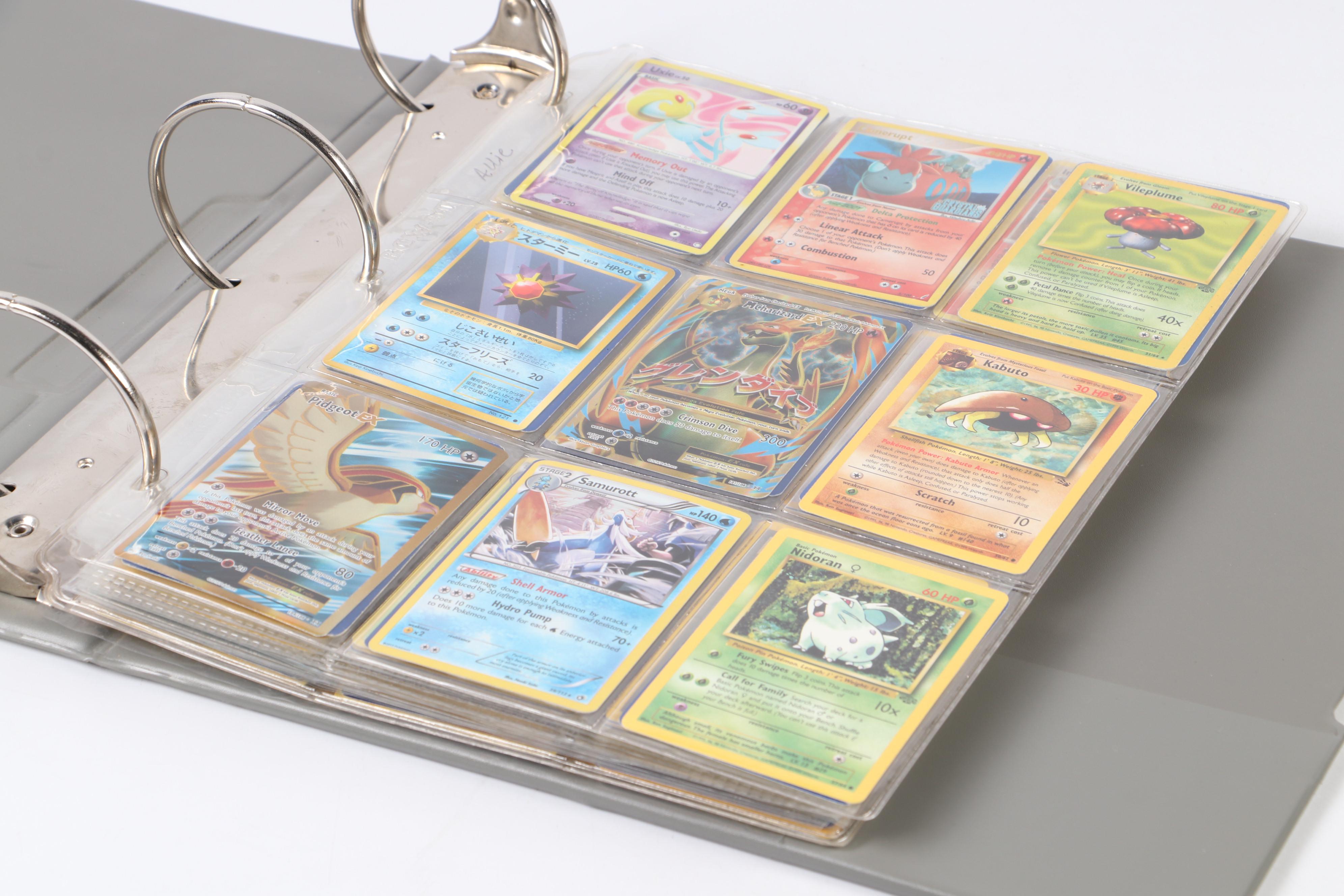 Pokémon Card Collection Featuring Charizard EX and More, 1990s–2010s | EBTH