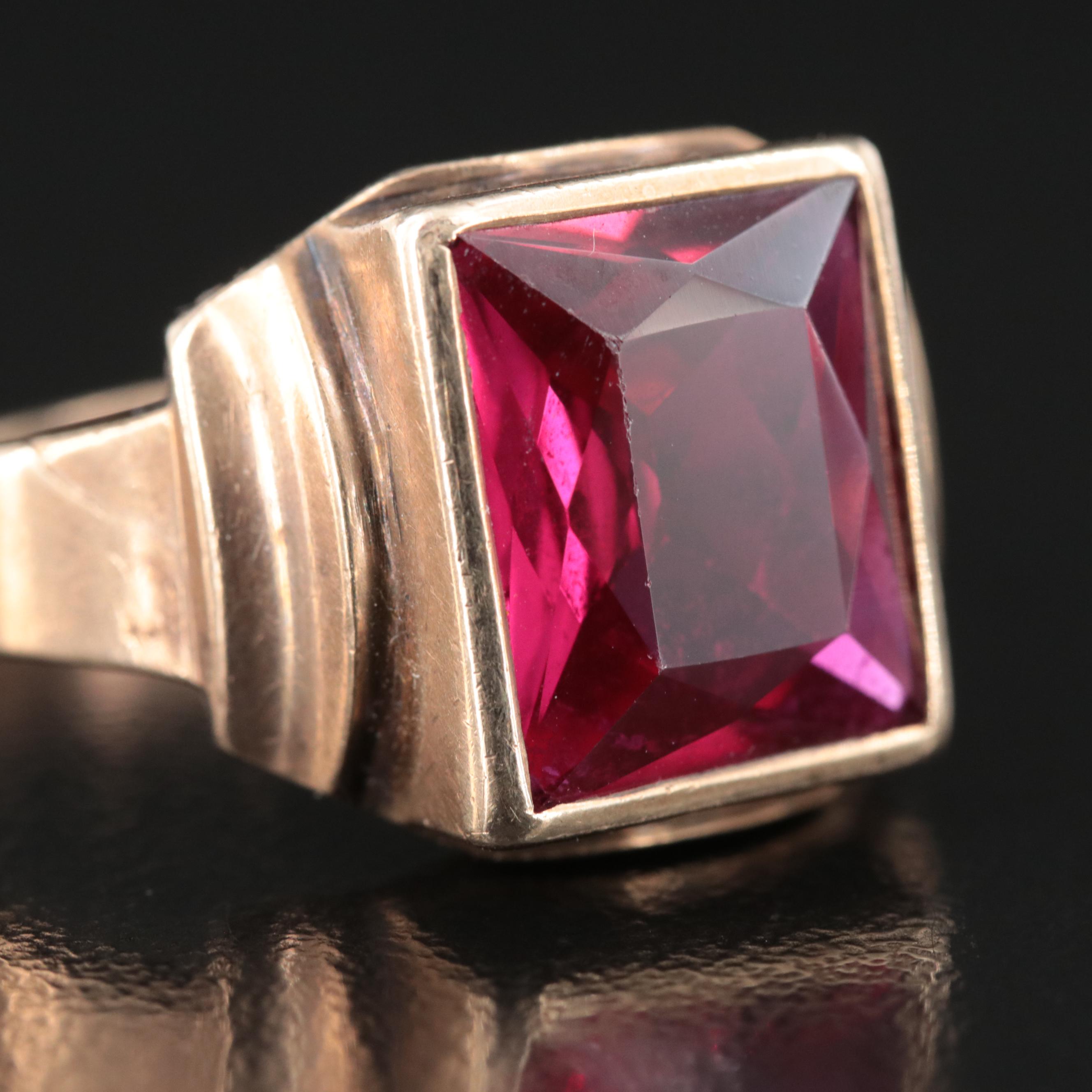 Vintage 10K Ruby Ring | EBTH
