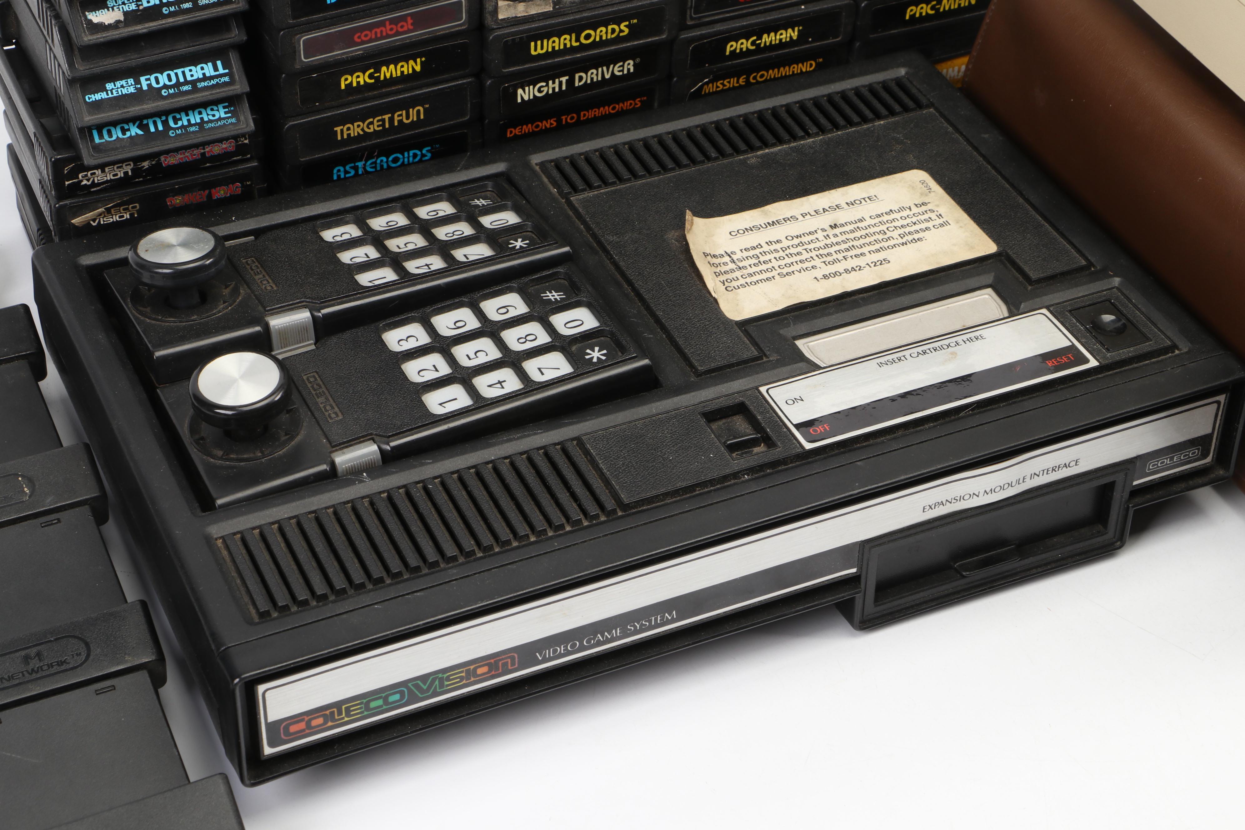 Atari 800XL Console, 810 Disk Drive, Coleco Vision, Video Games, and ...