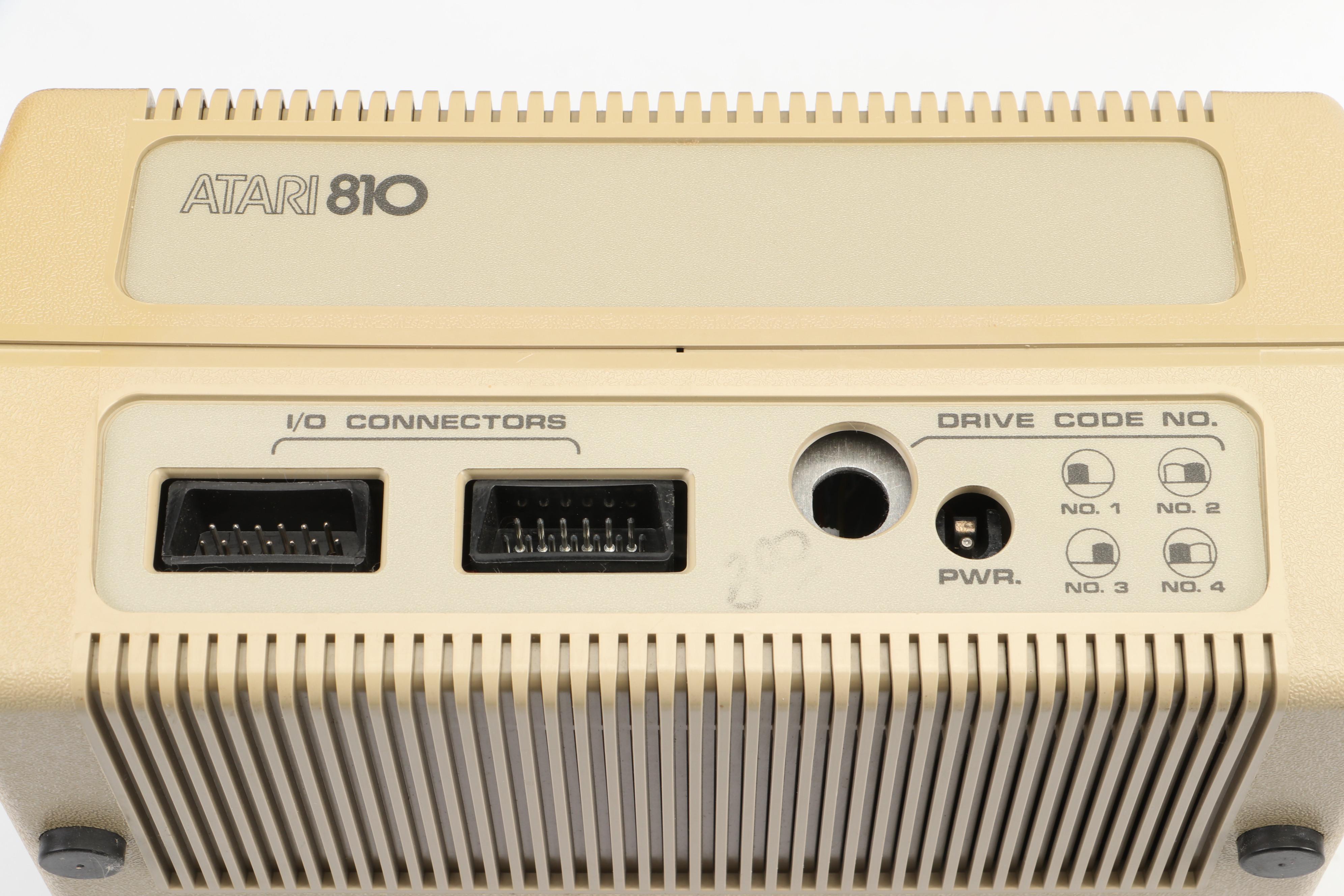 Atari 800XL Console, 810 Disk Drive, Coleco Vision, Video Games, and ...