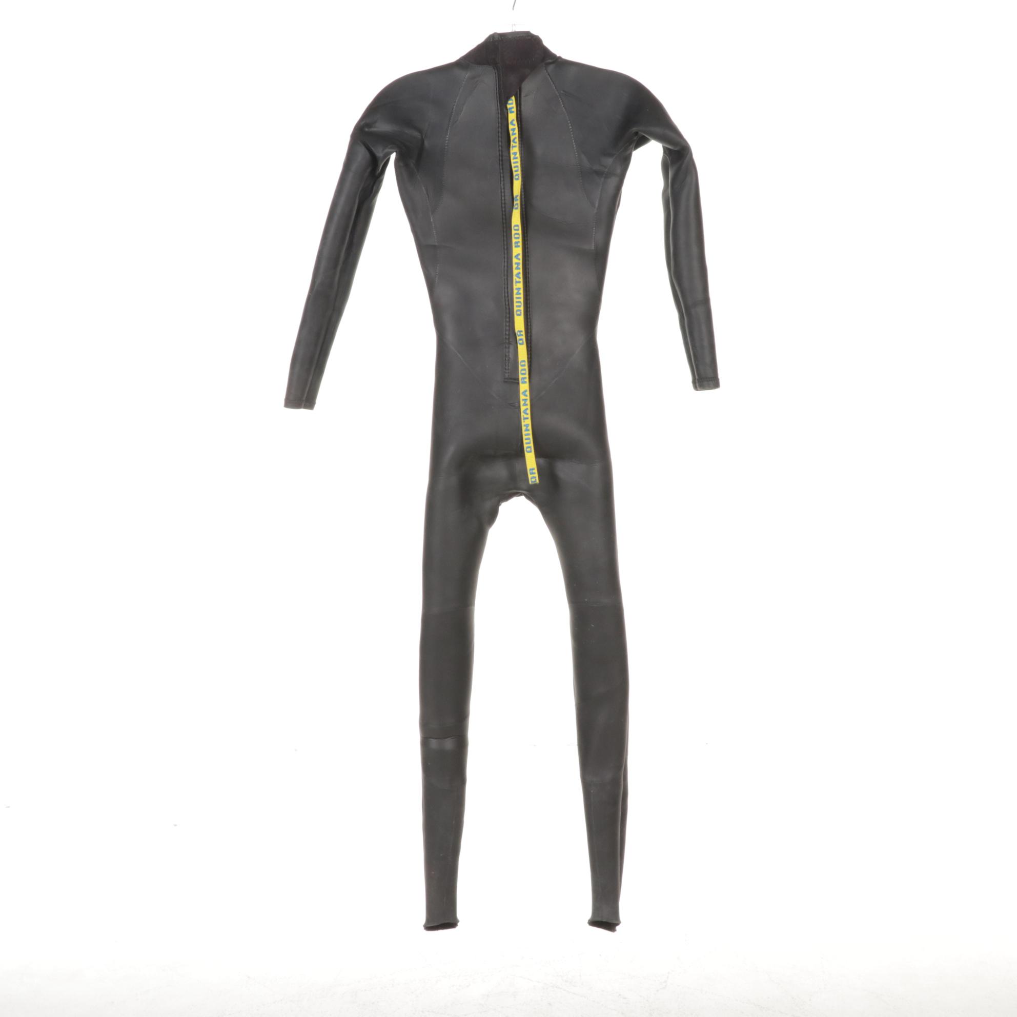 Quintana Roo and O'Neill Full-Length Wetsuits with Casad Wetsuit Shorts ...