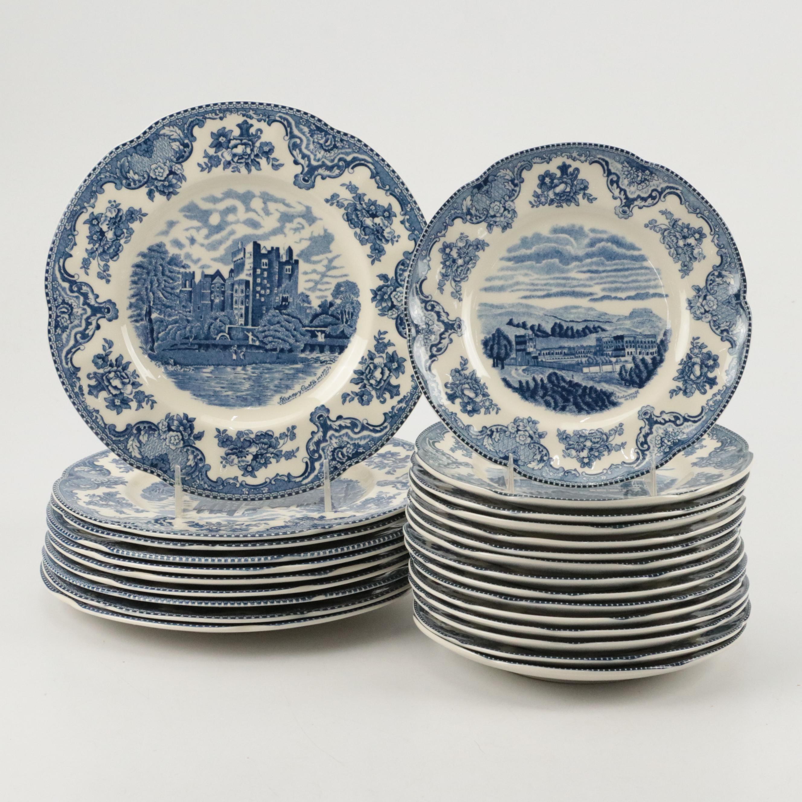 Johnson Brothers "Old Britain Castles" Dinnerware Plates | EBTH