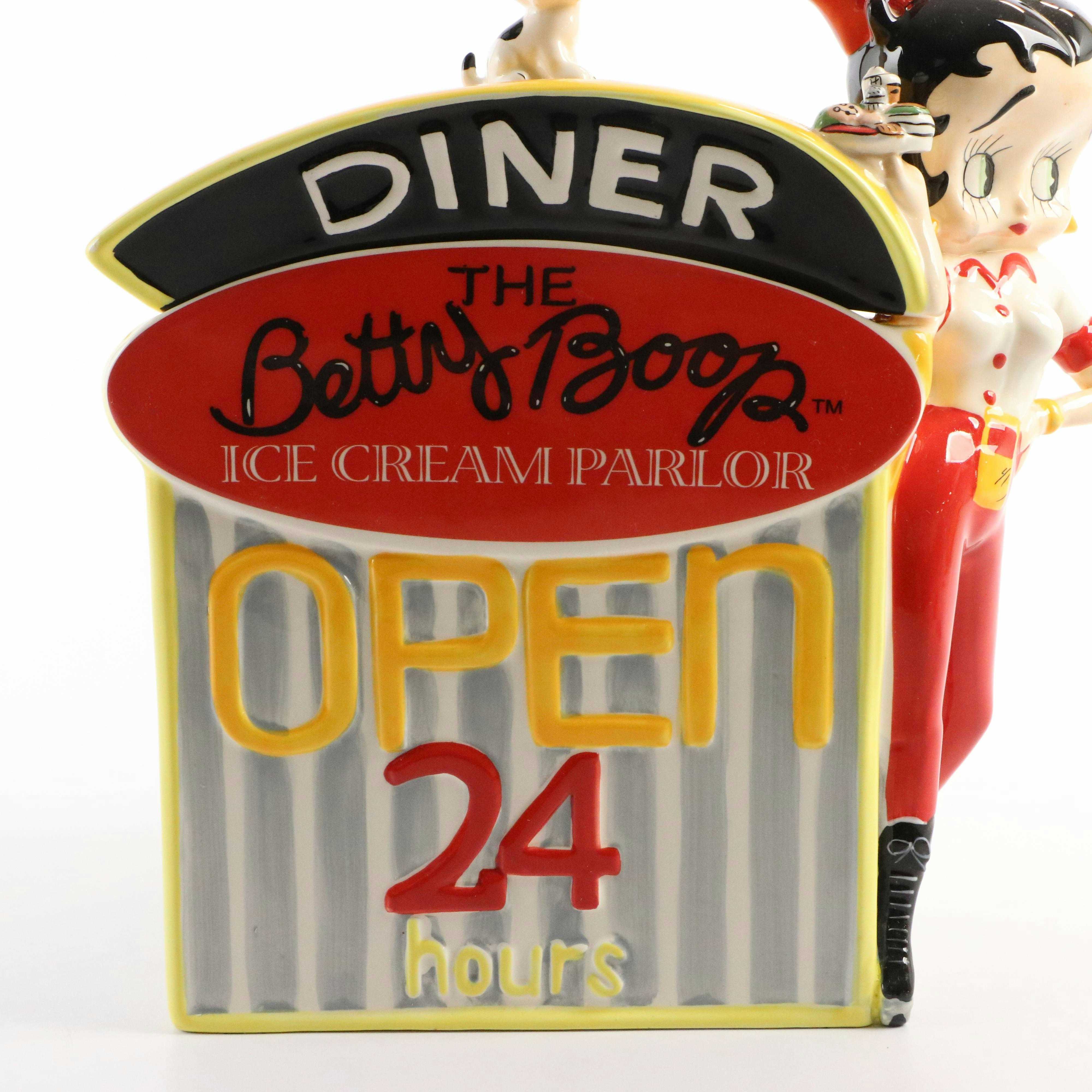 The Betty Boop Ice Cream Parlor Ceramic Cookie Jar, 2007 | EBTH