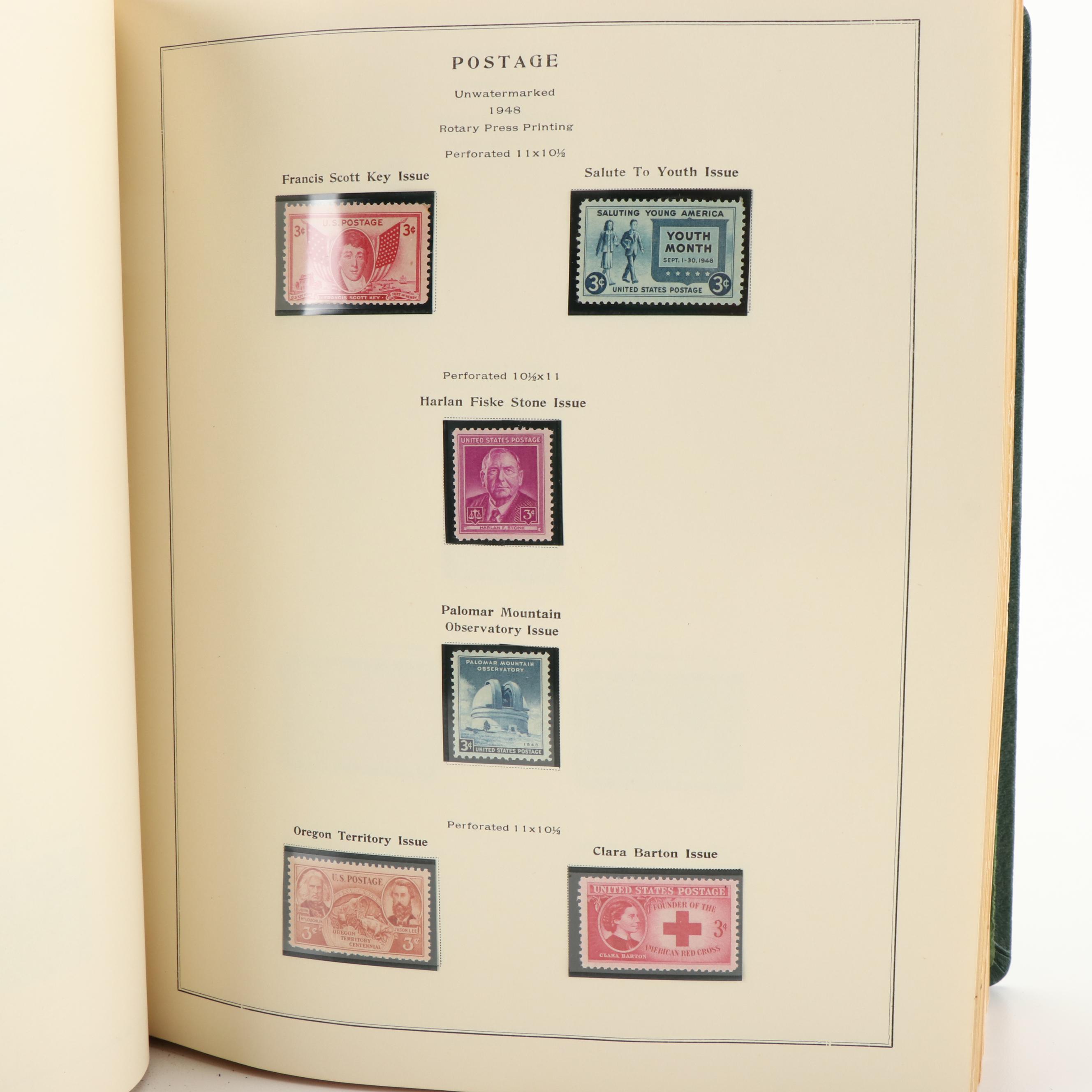 Mint Condition U.S. Postage Stamp Collection, 1909-1975 | EBTH