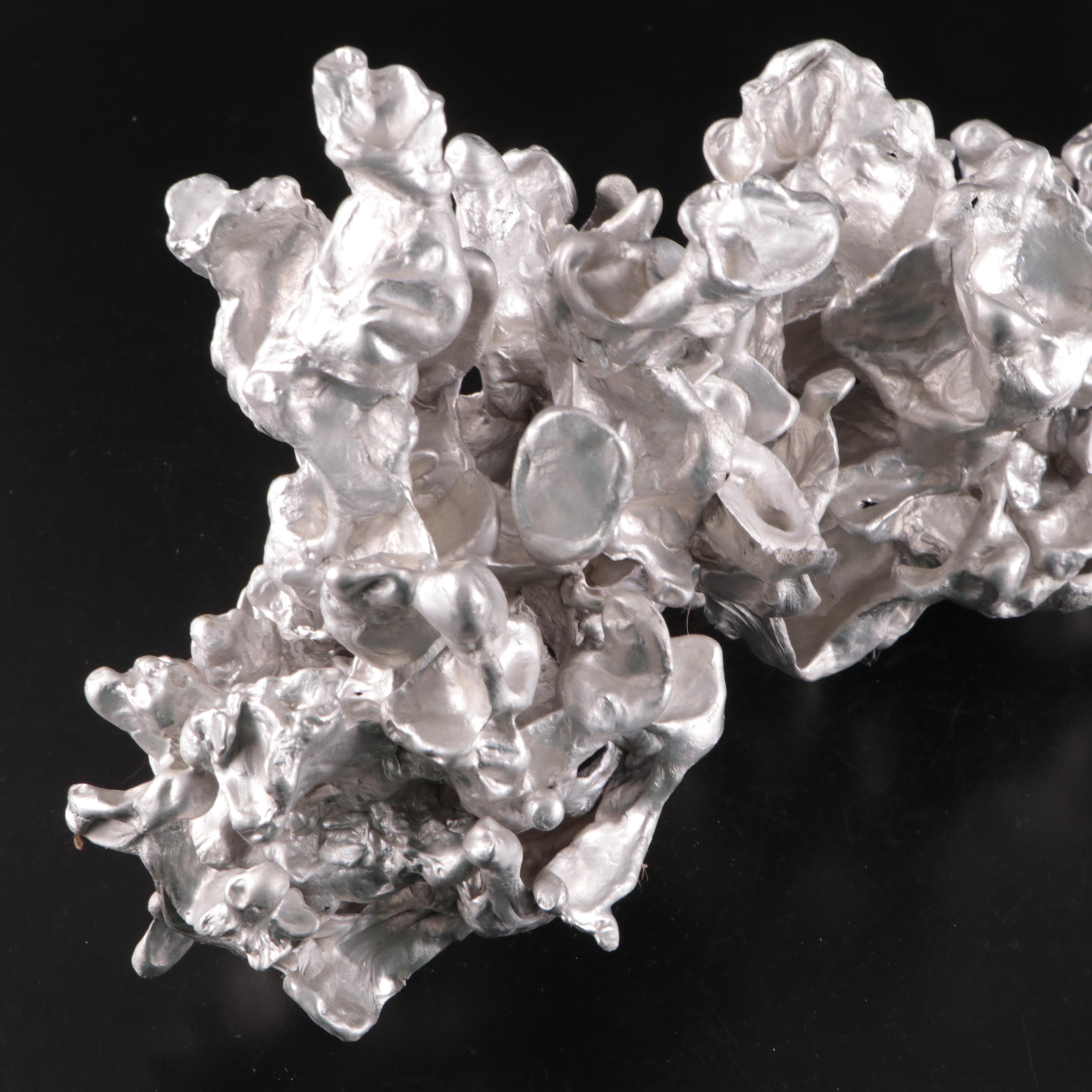 Metal Alloy Abstract "Backbone" Sculpture, 20th Century | EBTH