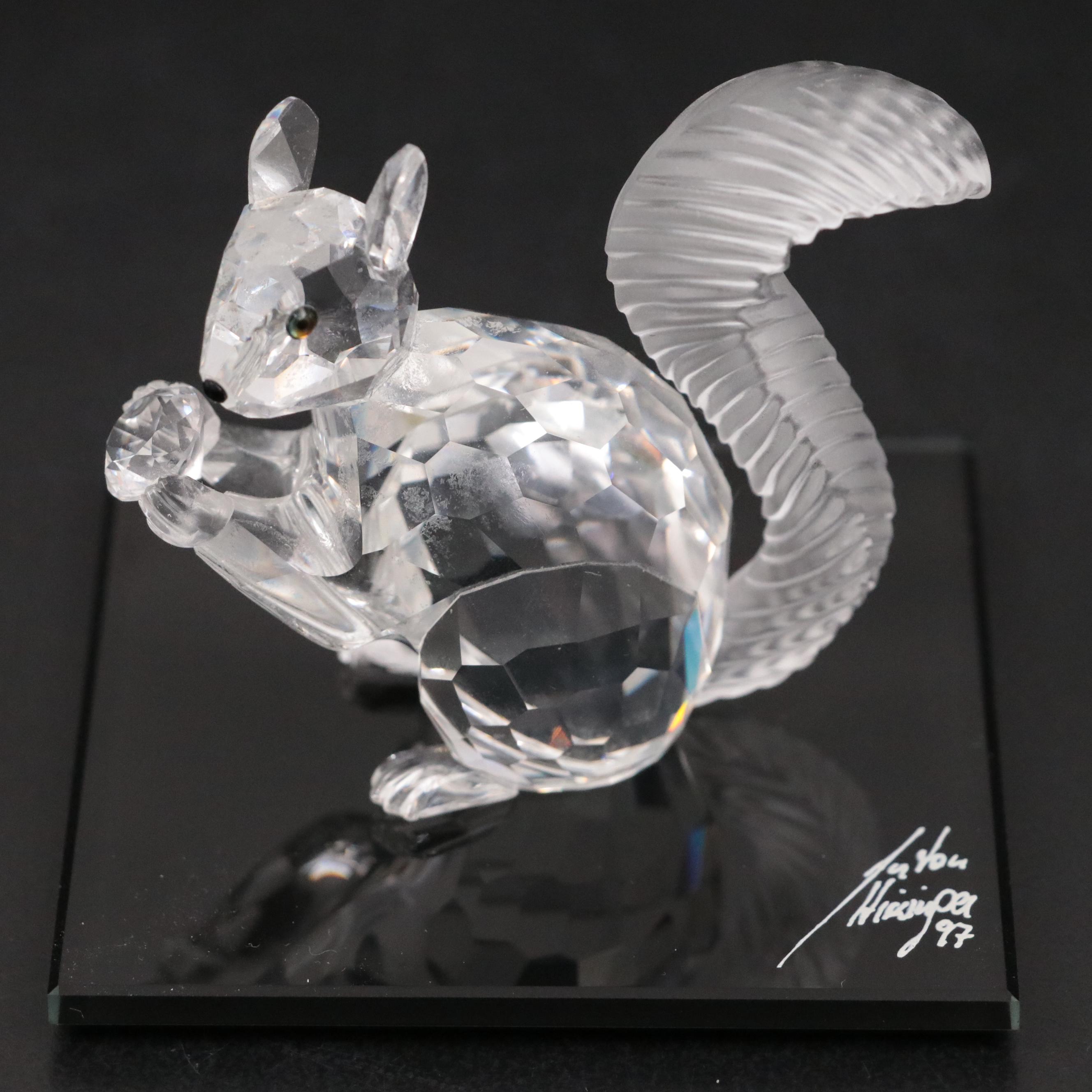 Swarovski Crystal "The Squirrel" 10th Anniversary Edition and More ...