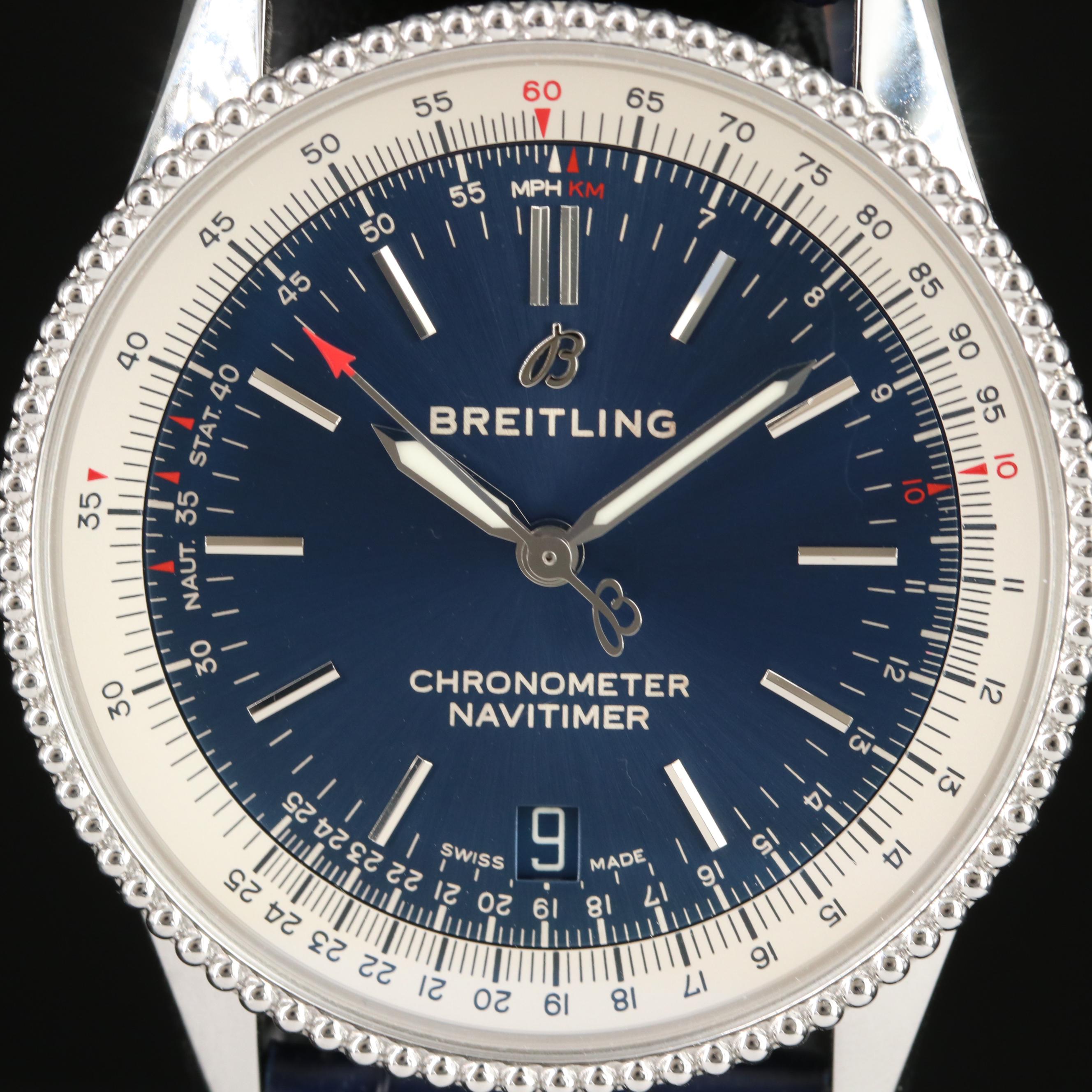 Breitling Navitimer Chronometer with Date Wristwatch | EBTH