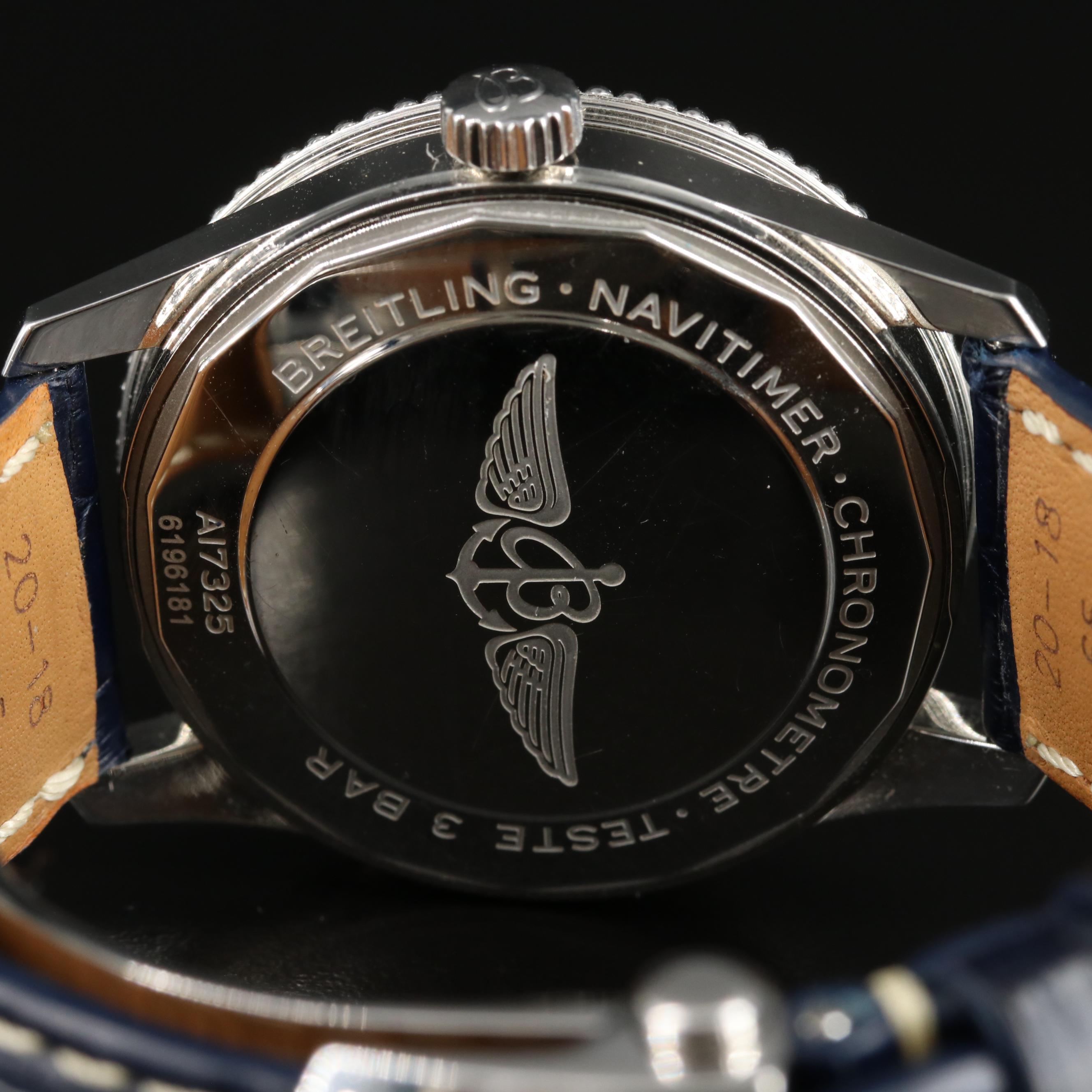 Breitling Navitimer Chronometer with Date Wristwatch | EBTH