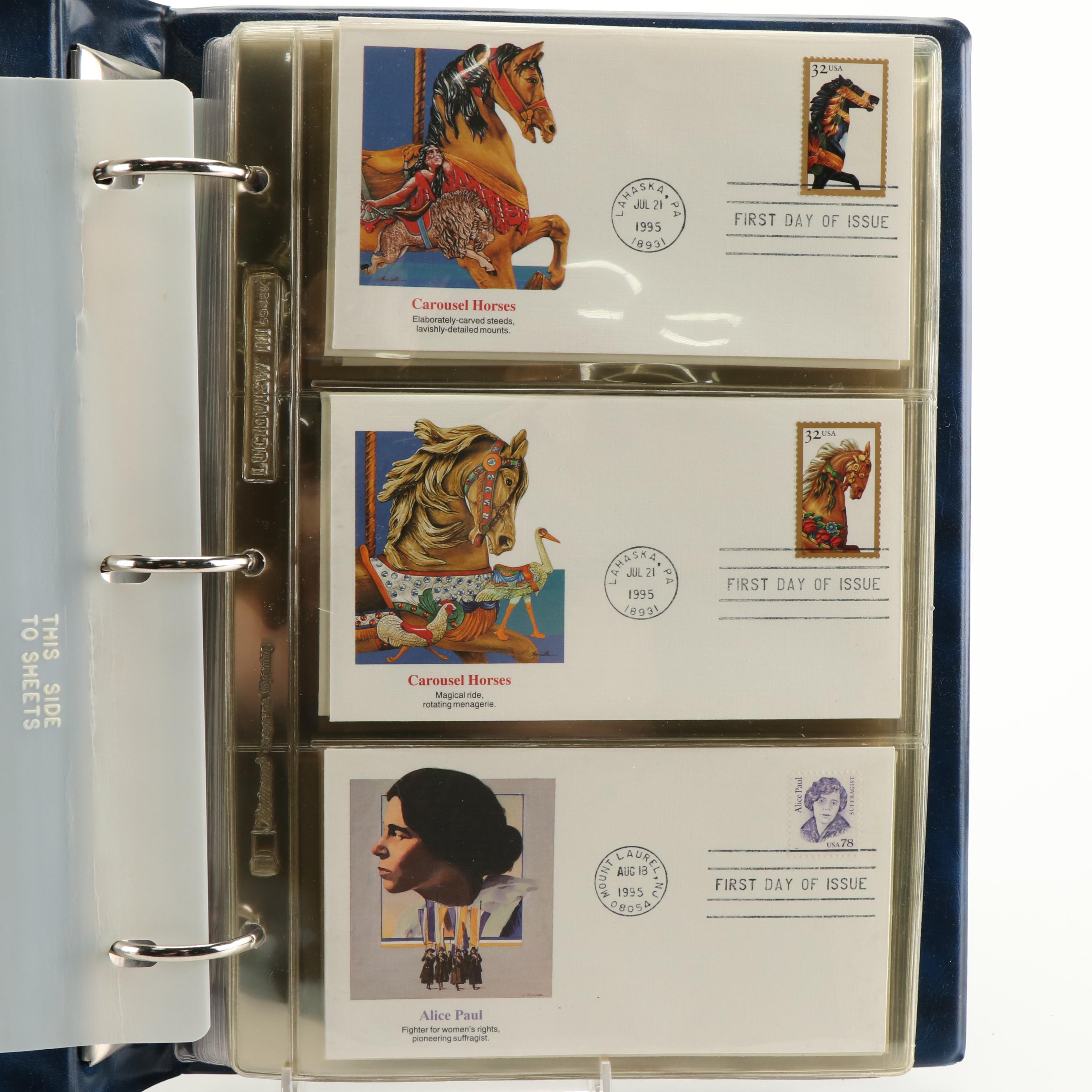 Two Albums of U.S. First Day Covers from the 1990s | EBTH